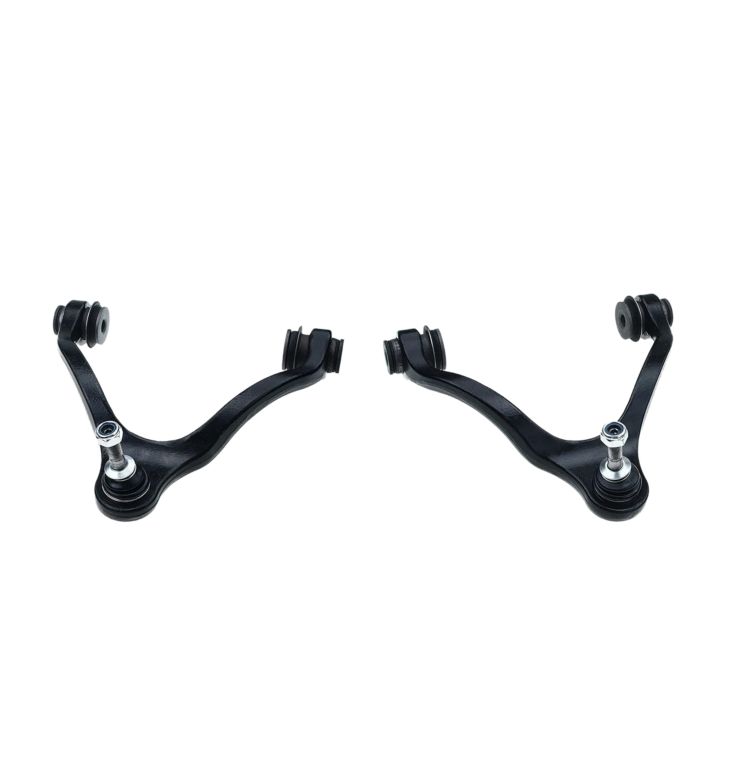 2 Pc Front Lh Rh Side Suspension Kit Upper Control Arms + Ball Joints ...