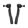 2 Pc Front Steering Outer Tie Rod Ends Passenger & Driver Side Set Fits ...
