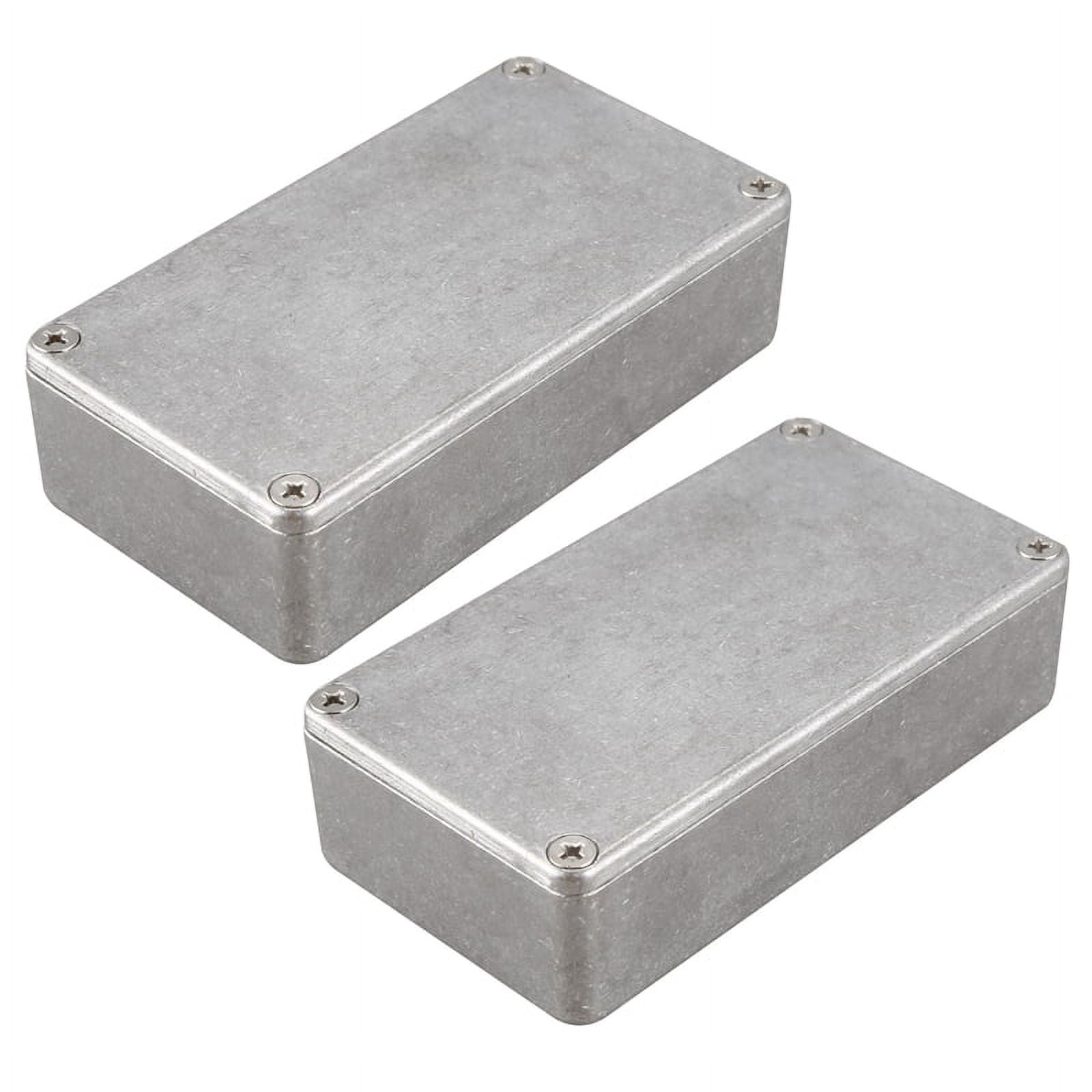 2 Pc Guitar Effects Pedal Aluminum Stomp Box Enclosure for DIY Guitar ...