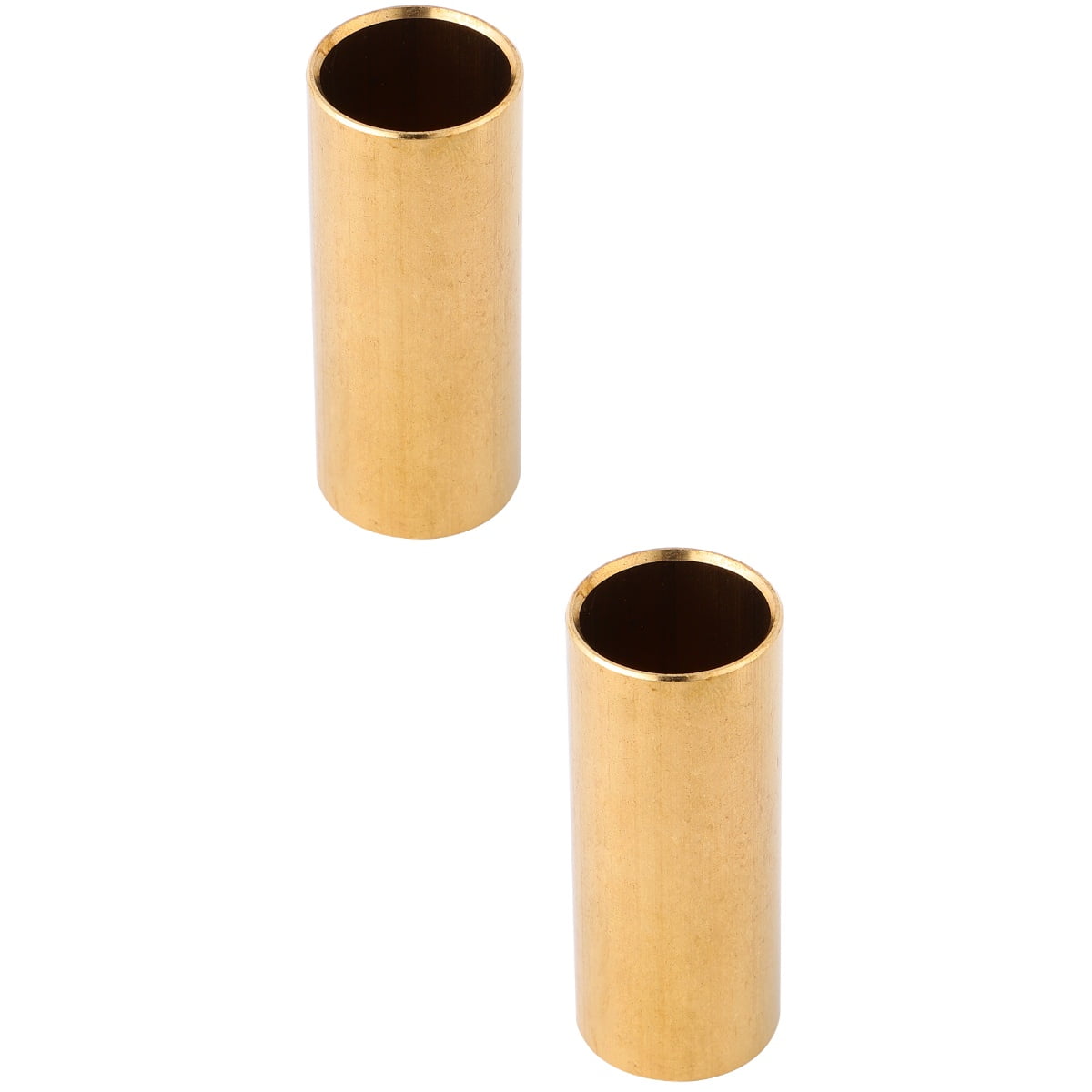 2 Pc Guitars Guitar Finger Slide Brass Guitar Slide Guitar Ring Brass ...