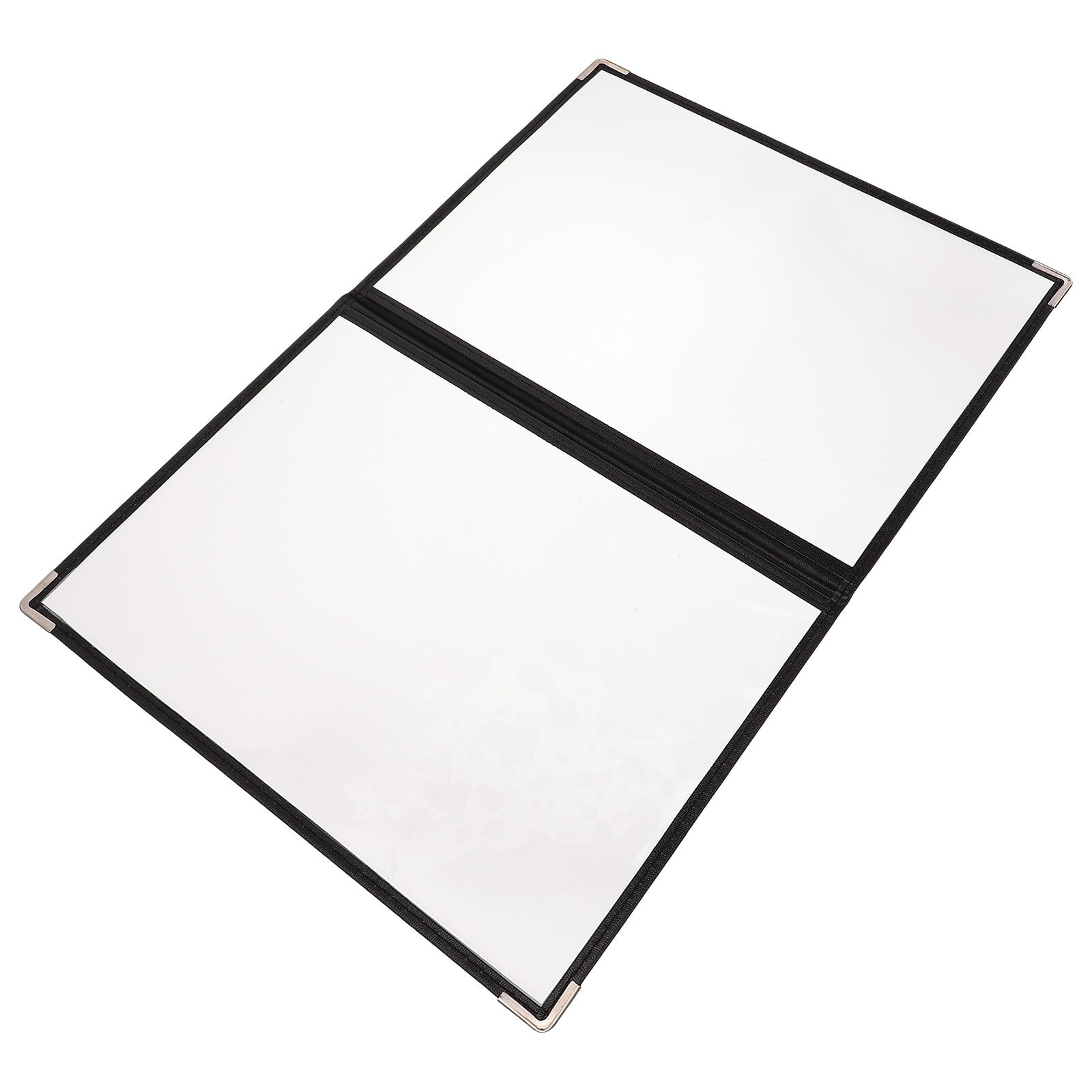 MERRYHAPY Transparent Menu Binder for Restaurant Use, Durable and Easy ...