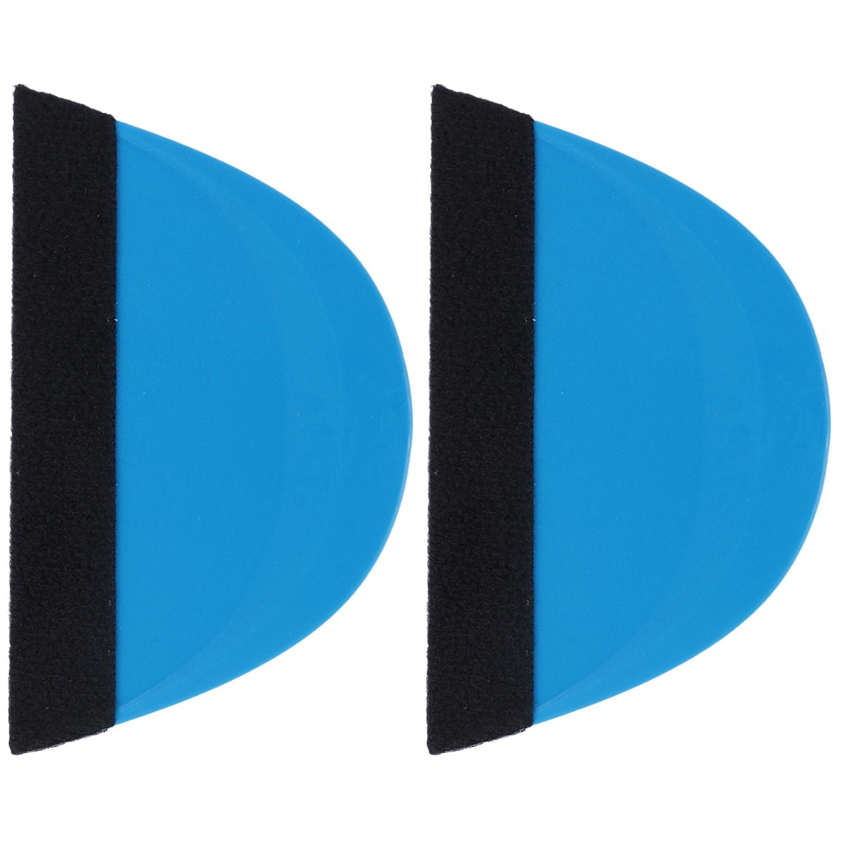 2 Pc Scraper Car Window Vinyl Tool Squeegee for Semicircular Body Fluff ...