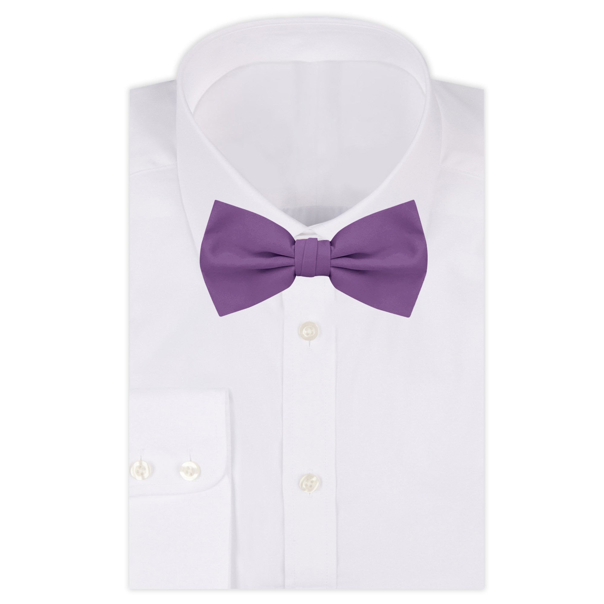 2 Pc Set: Jacob Alexander Men's White Classic Button Cuff Dress Shirt ...