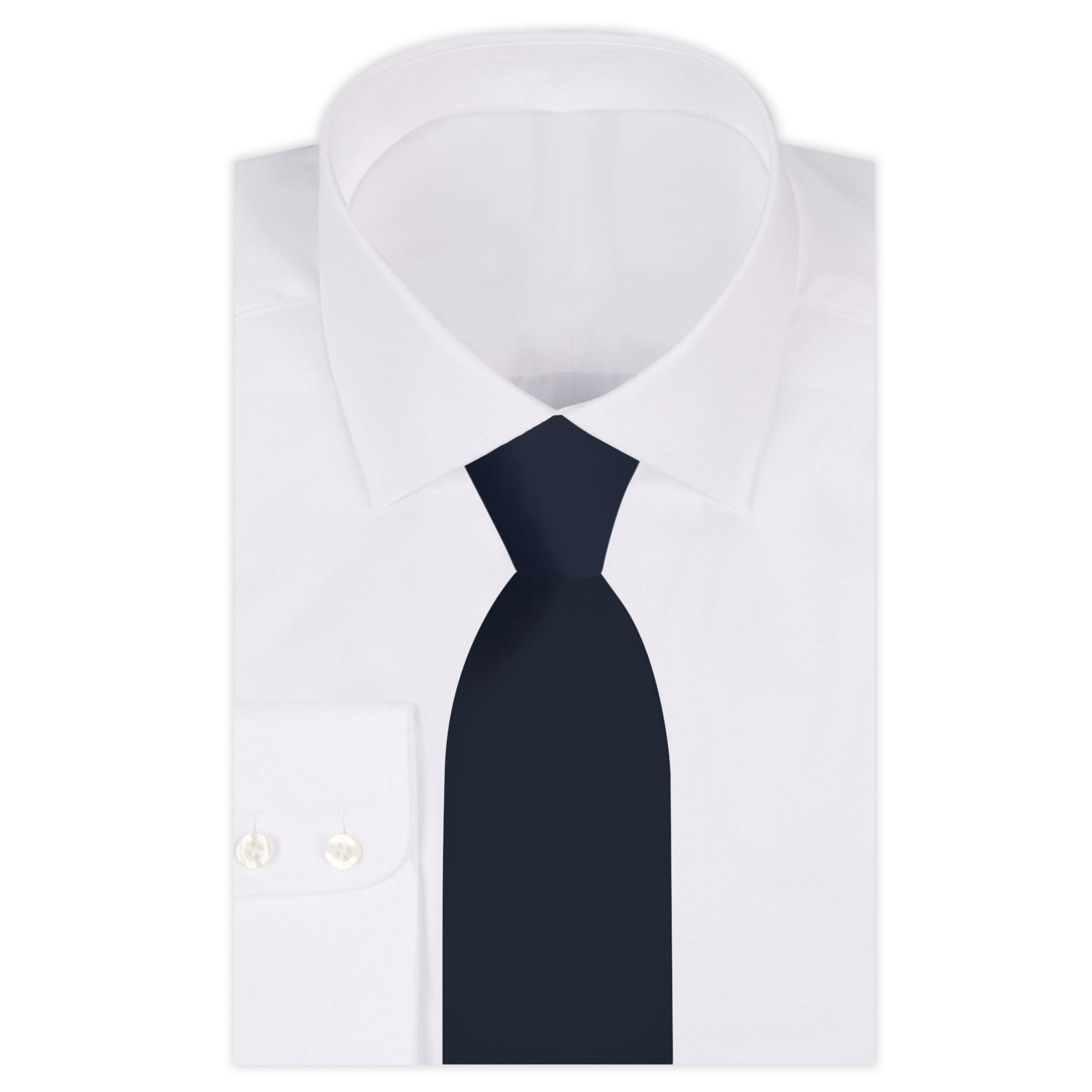 2 Pc Set: Jacob Alexander Men's White Slim Button Cuff Dress Shirt - 17 ...