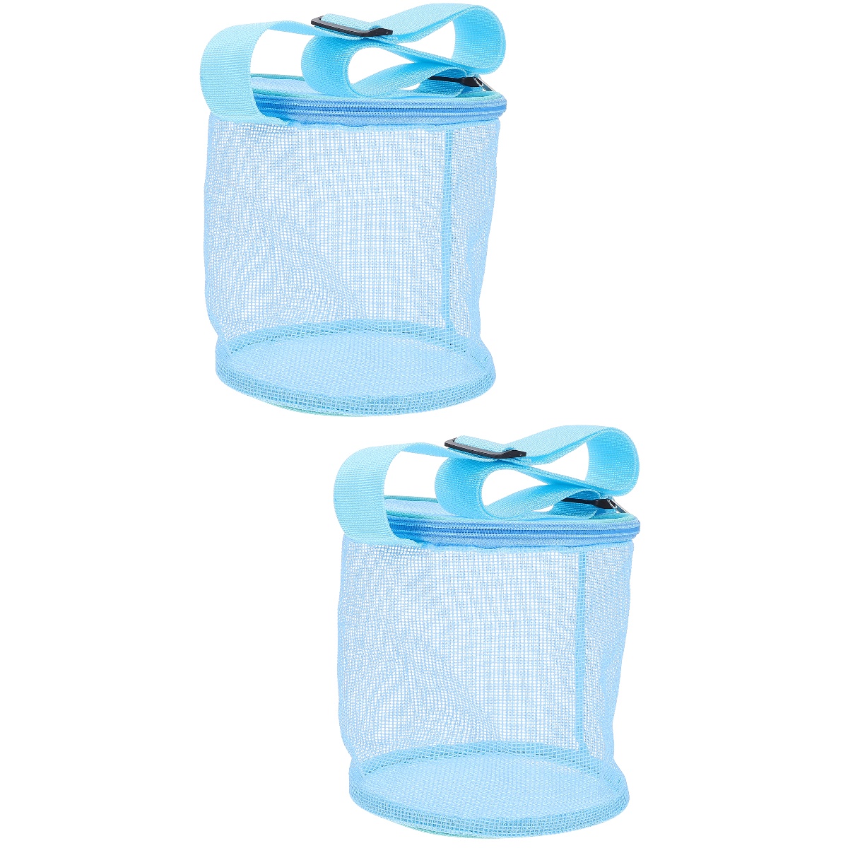 2 Pc Shell Bag Toys Portable Mesh Bag Mesh Beach Bags Outdoor Playset ...