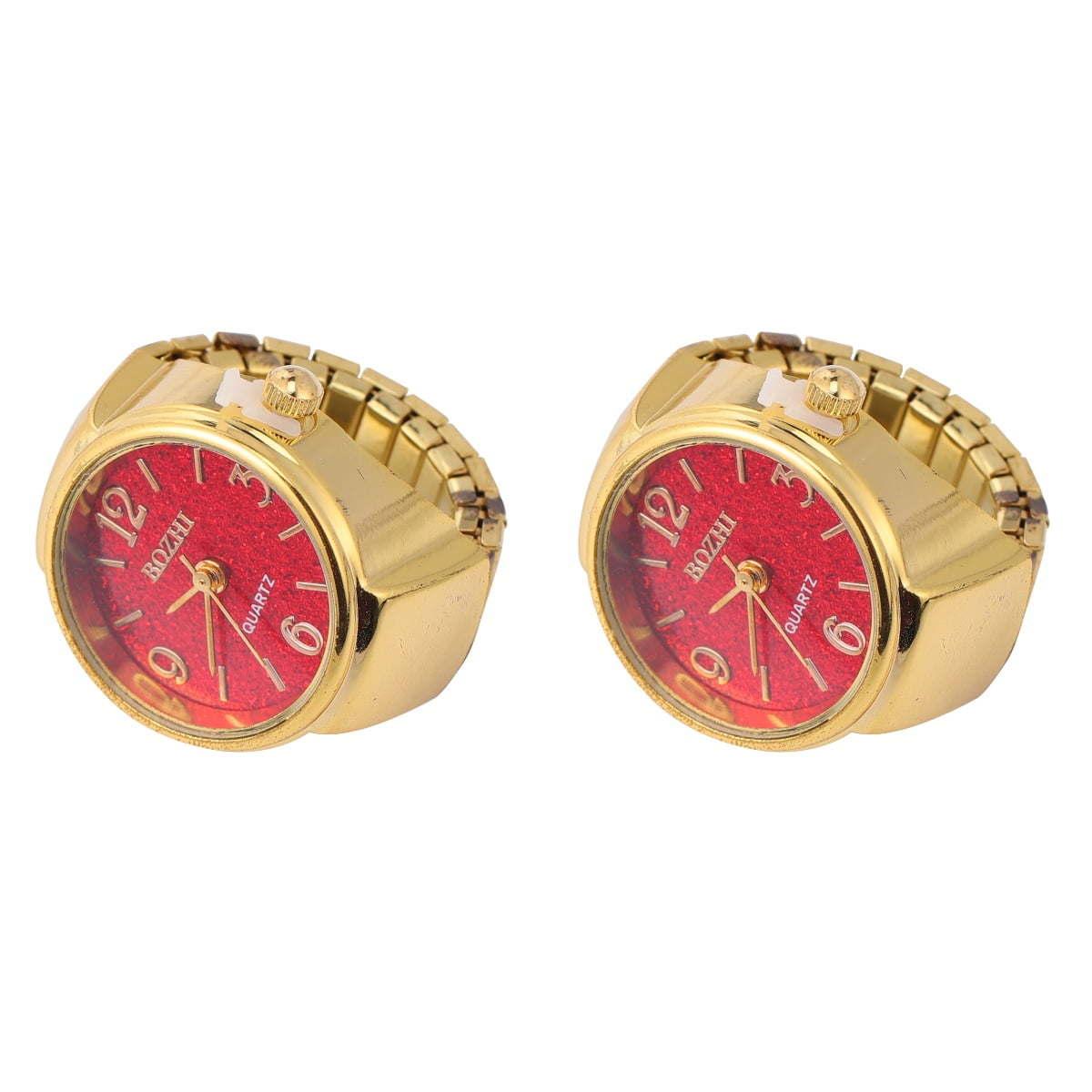 2 Pc The Ring Regalitos De Fashionable Design Men Watches Retro Watch ...