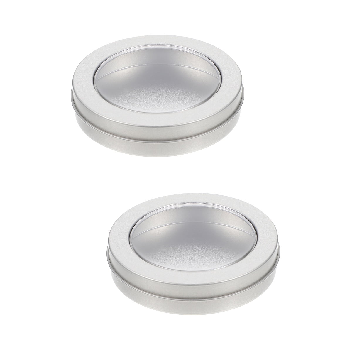 2 Pc Tin Box Cake Boxes Christmas Cookie Tins Baking Open The Window ...