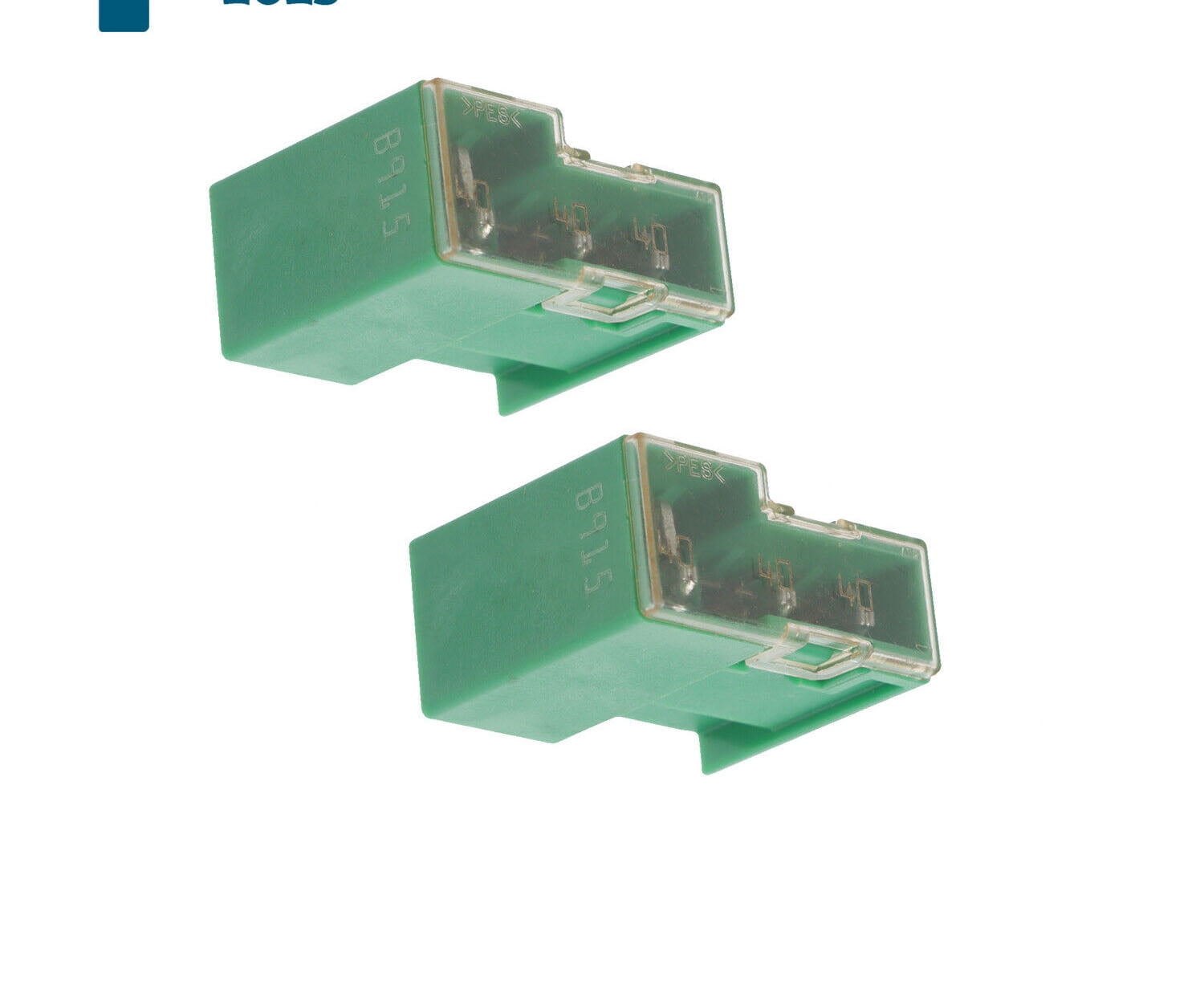 2 Pc Triple Fuse Box 40/40/40 Amp Green for 2007-2018 Nissan Versa ...