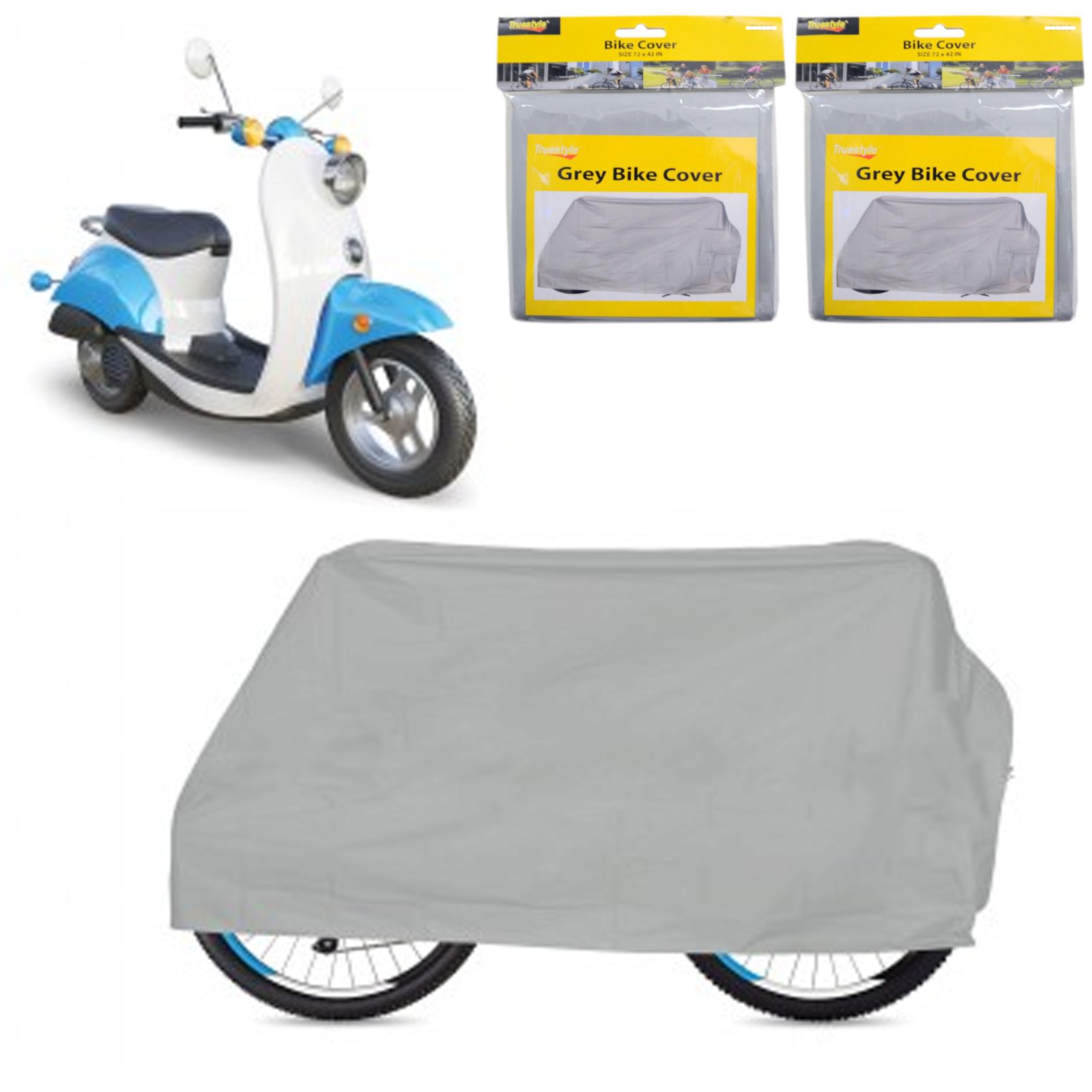 2 Pc Universal Waterproof Cycle Bicycle Bike Cover Rain Water Resistant ...