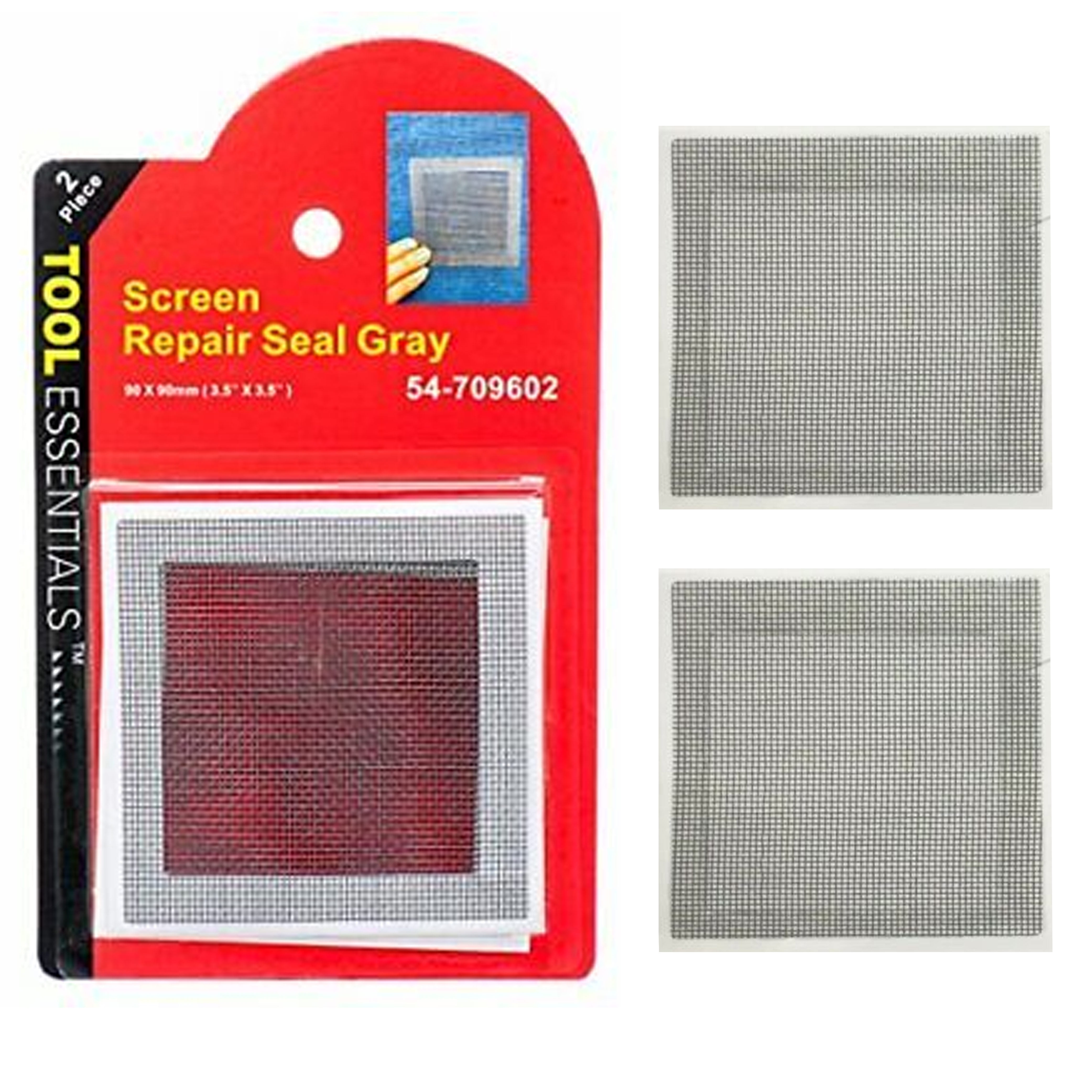 2 Pc Window Door Screen Repair Seal Tape Patch Self Adhesive 3.5" x 3.5 ...