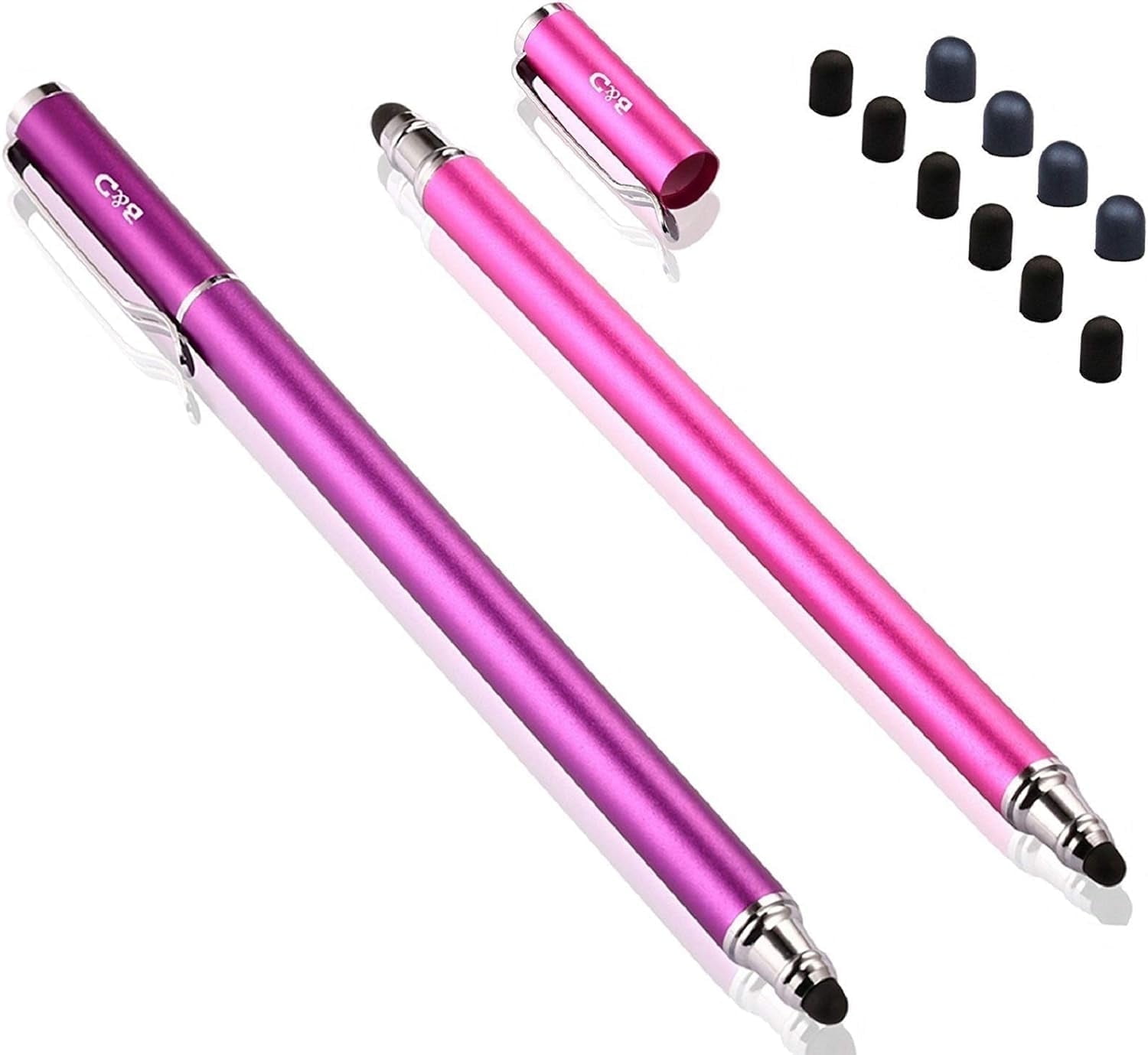 Antier Stylus Pens for Touch Screens, 2-Pack Touch Pen Tablets ...