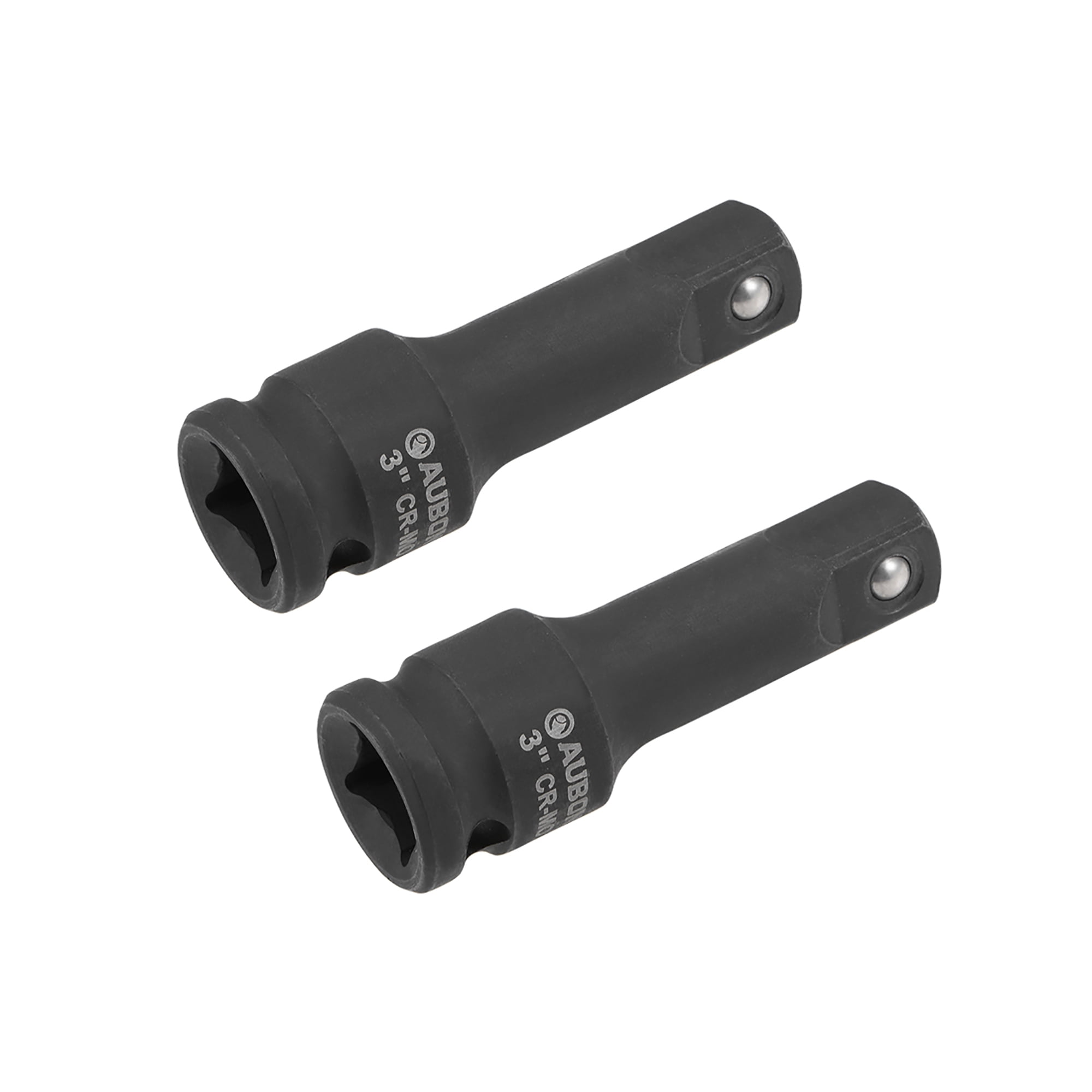 2 Pcs 1/2-Inch Drive by 3" Impact Extension Bar, High Carbon Steel ...