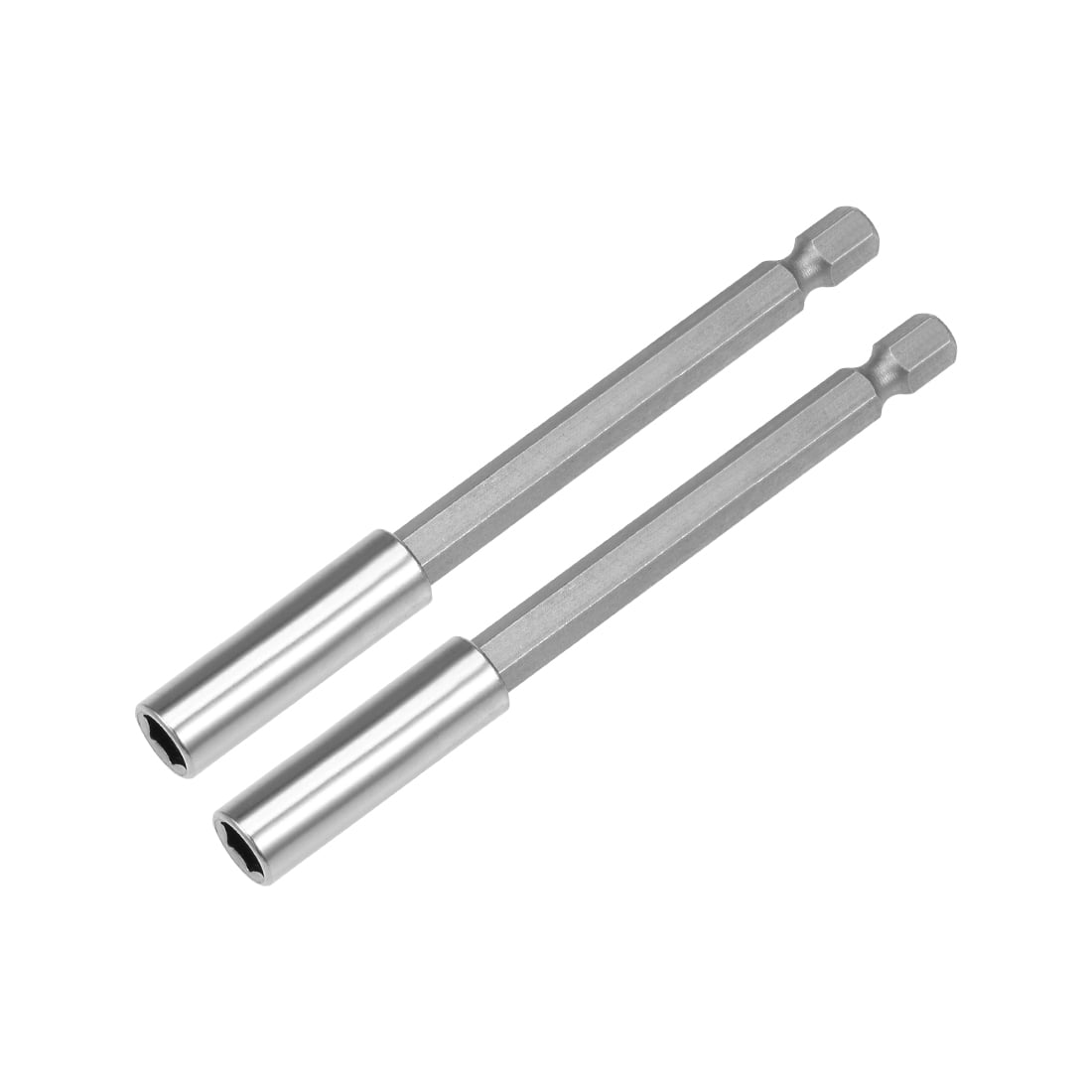 2 Pcs 1/4" Hex Shank by 4 Inch Magnetic Bit Holder Extension, Quick ...