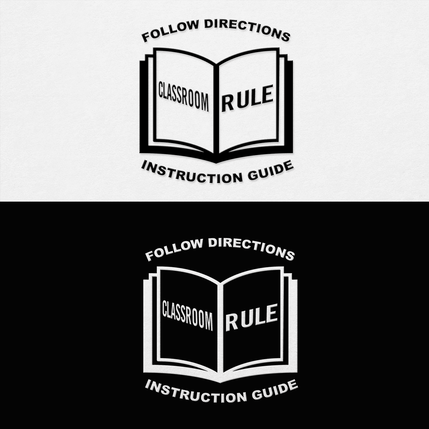 (2 Pcs, 1 Black, 1 White, 4.8'' X 5.1'') Transparent Adhesive Decal ...