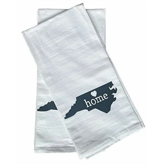 2 Pcs, 100% Cotton North Carolina State Flour Sack Kitchen Towels 20 X ...