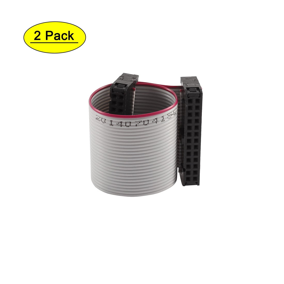 2 Pcs 10cm IDC 26Pin Hard Drive Extension Wire Flat Ribbon Cable for ...