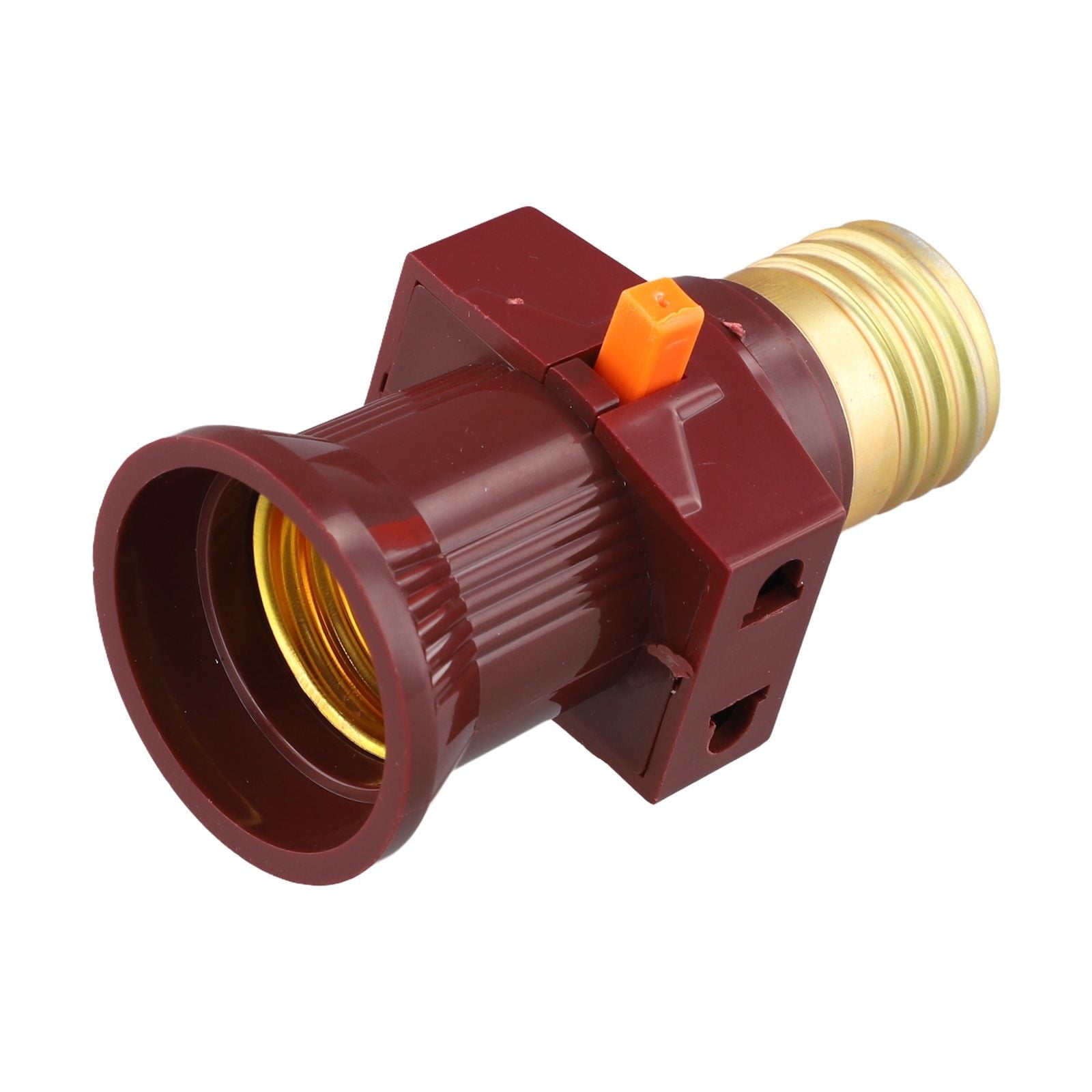 2 Pcs 110V-240V E27 Screw LED Bulb Adapter With Switch Universal Lamp ...