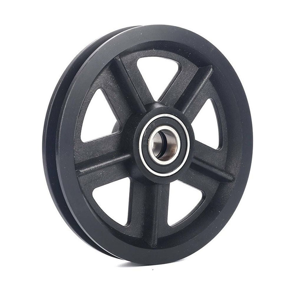 2 Pcs 120mm Sliding Barn Wooden Door Wheel Closet Hardware Track ...