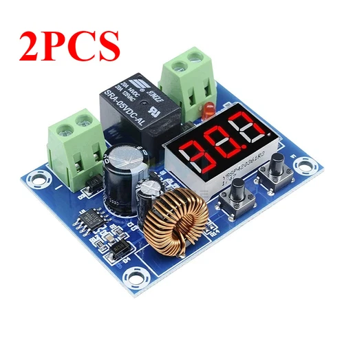 2 Pcs 12V-36V Battery Low Voltage Cut Off On Switch Controller ...
