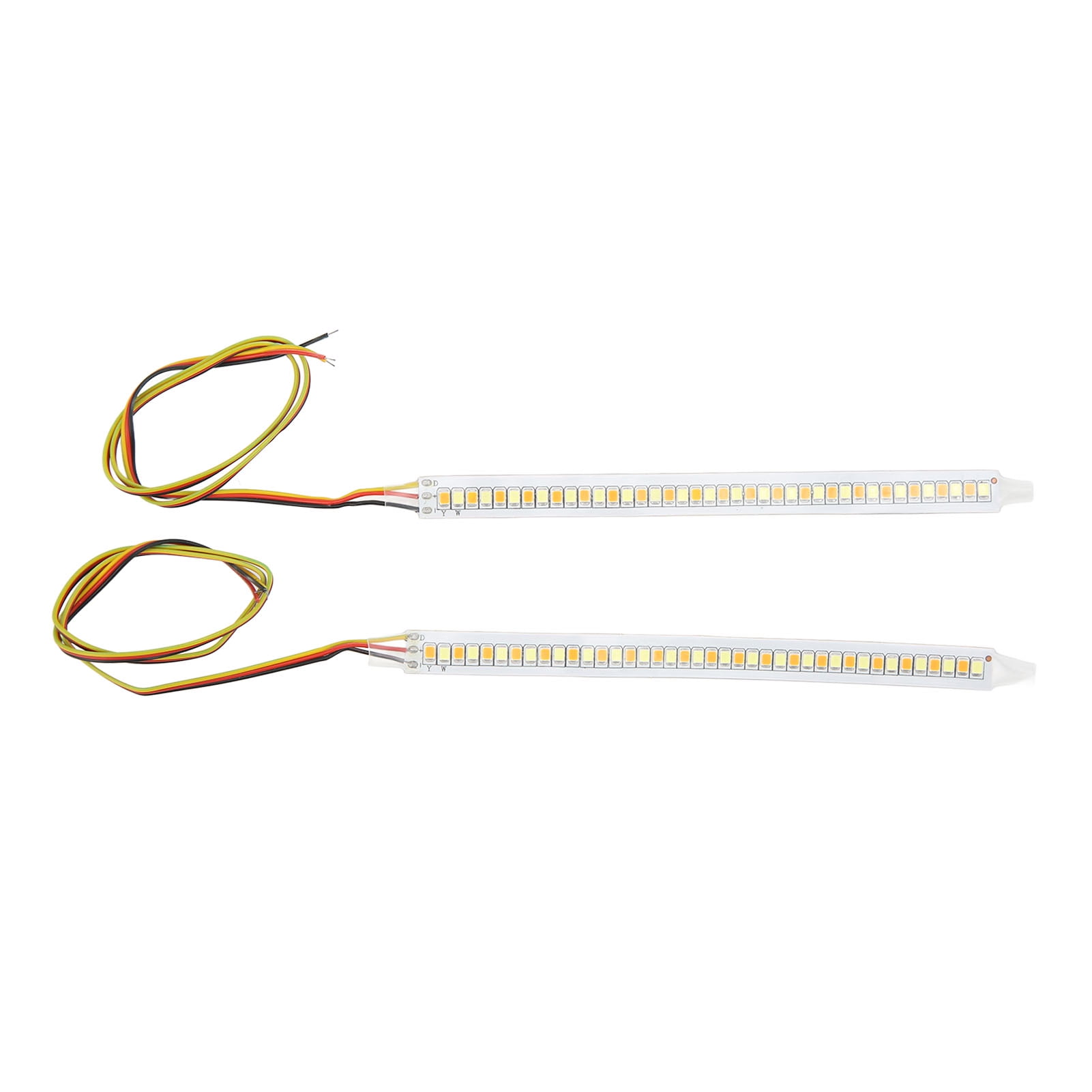 2 Pcs 12V Side Mirror Turn Signal Lights Rear View Mirror Streamer LED ...