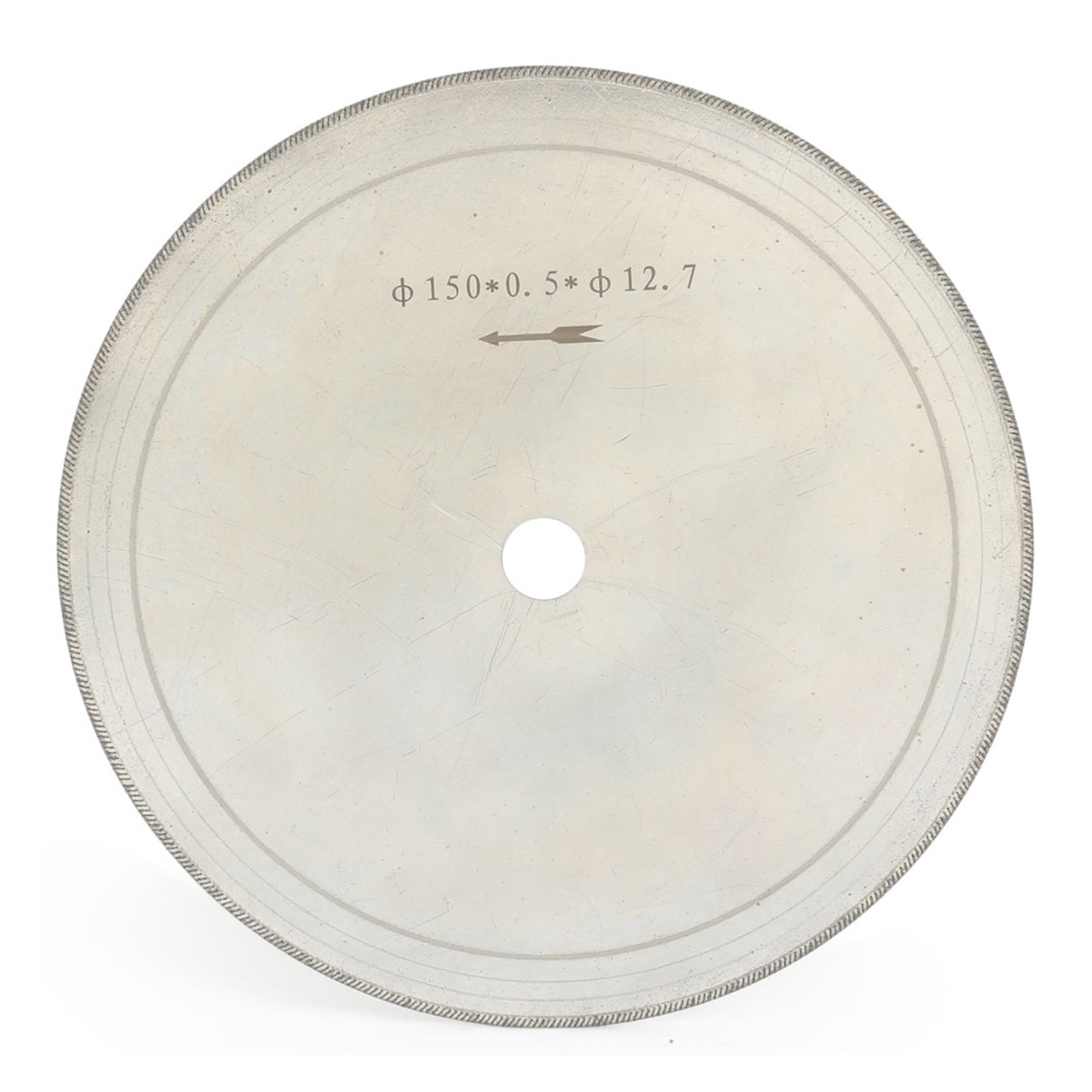 2 Pcs 150mm Diamond Saw Blades Thin Edge Rim Wet Cutting Disc Arbor ...