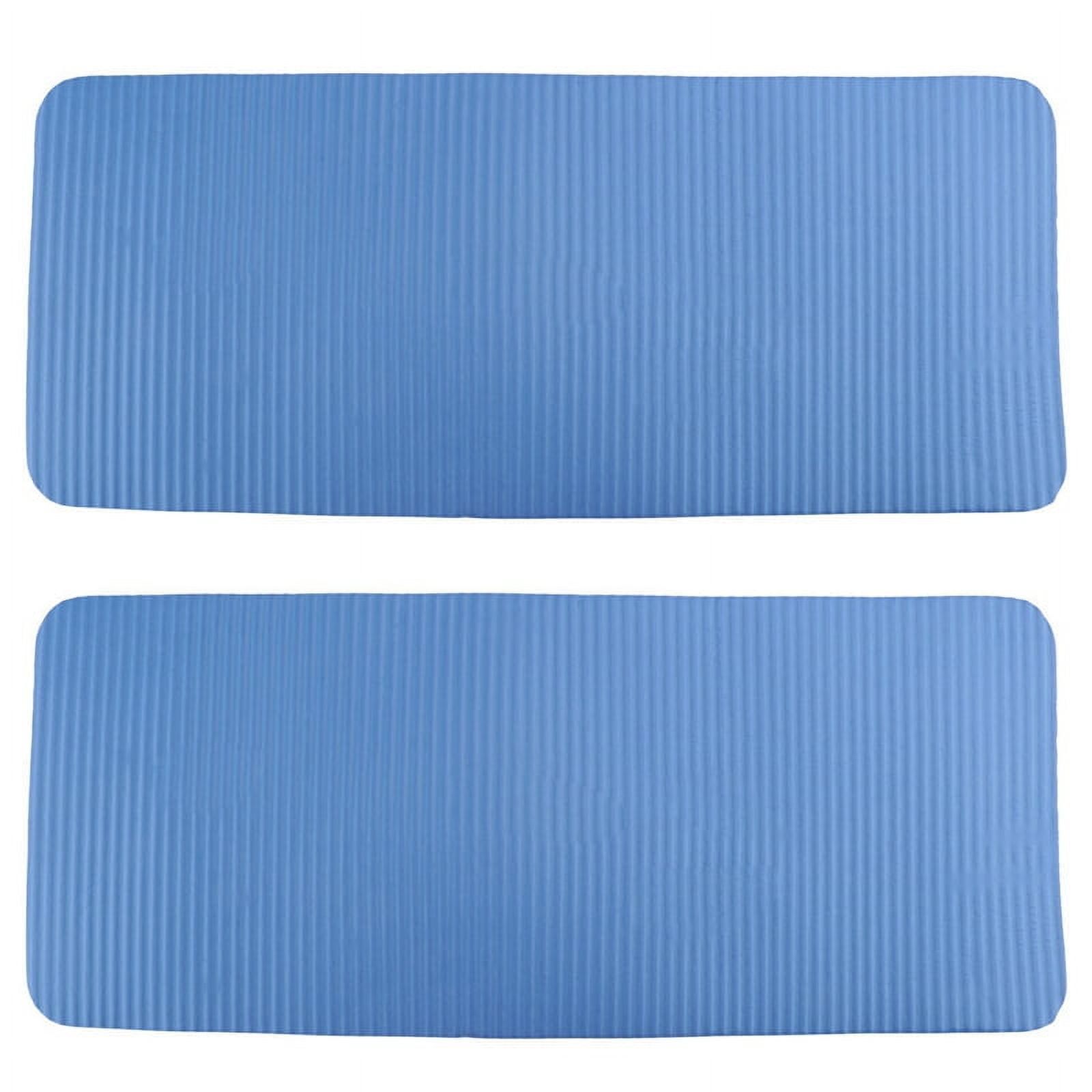 2 Pcs 15MM Thick Yoga Mat Comfort Foam Knee Elbow Pad Mats for Exercise ...