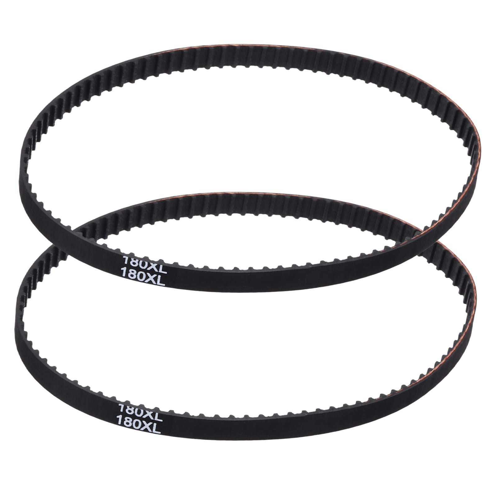 2 Pcs 180XL Rubber Timing Belt 90 Teeth Geared Belt 5.08mm Pitch x 10mm ...