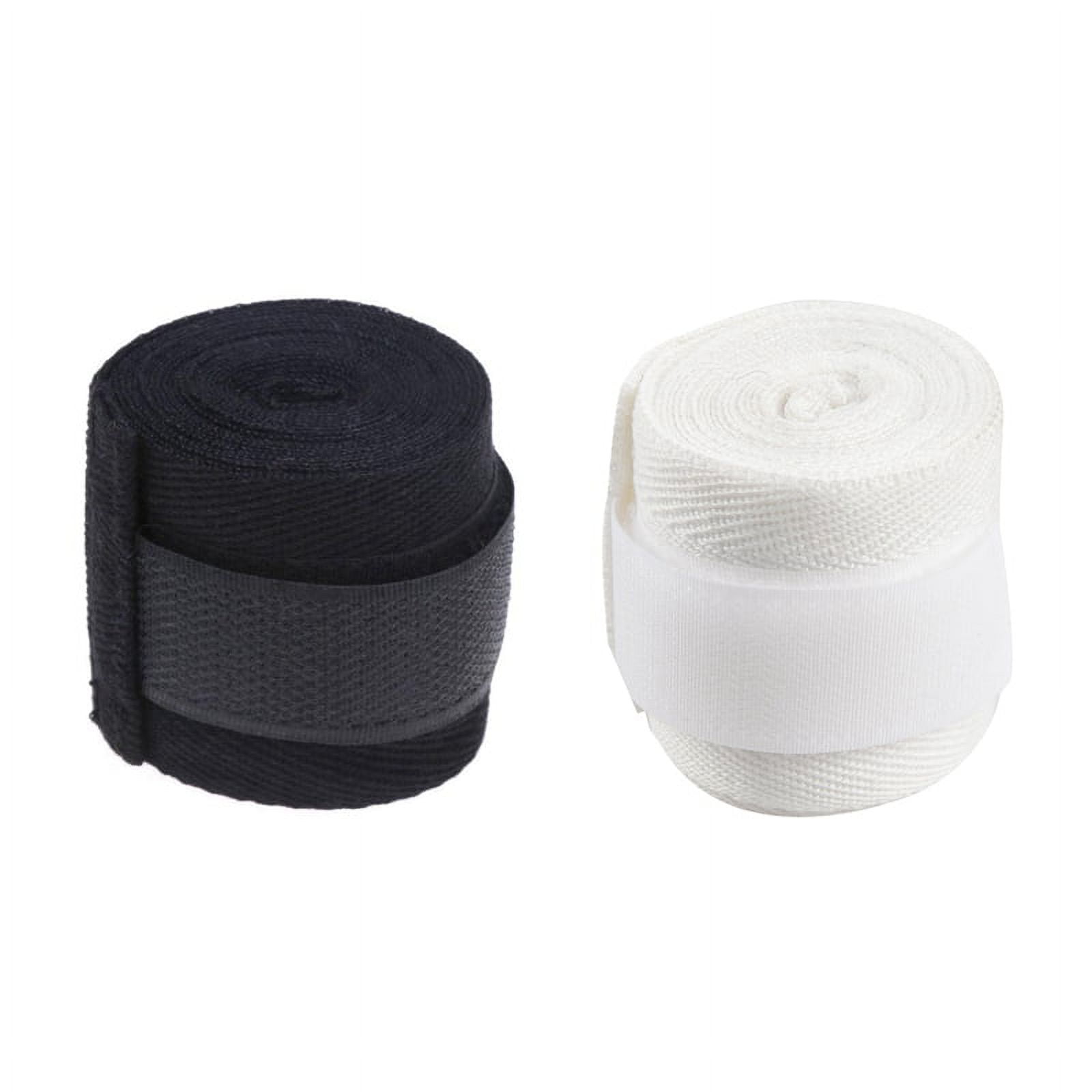 2 Pcs 2.5M Eslatic Cotton Sports Strap Boxing Bandage for Muay Thai ...