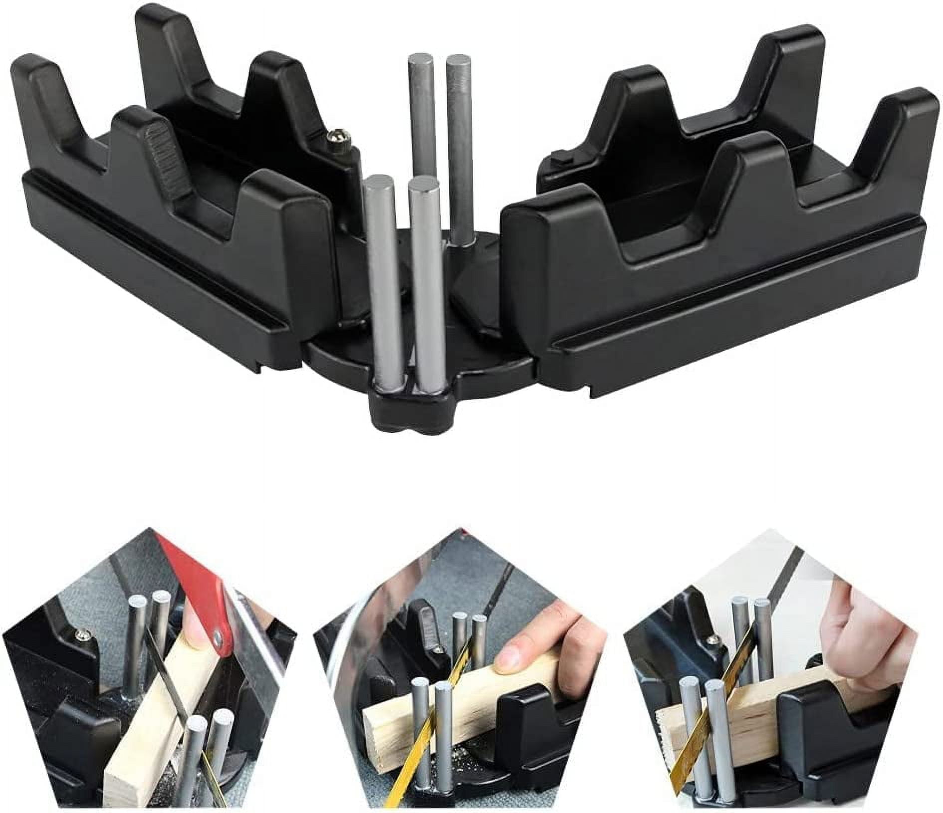 2 Pcs 2-In-1 Mitre Measuring Angle Cutting Tool Measuring Sawing Mitre ...