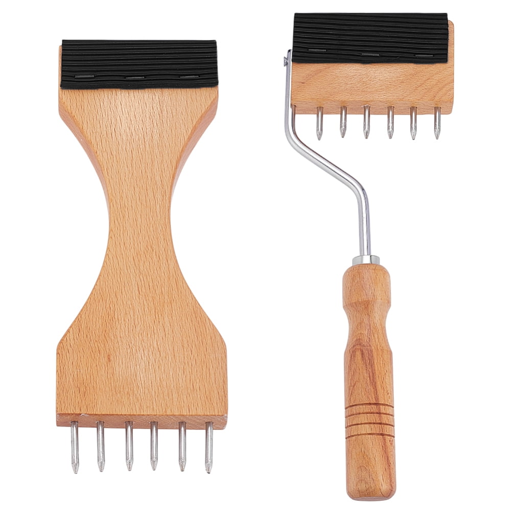 2 Pcs 2 Styles Wooden Webbing Stretcher Upholstery Repair Tool Wood ...