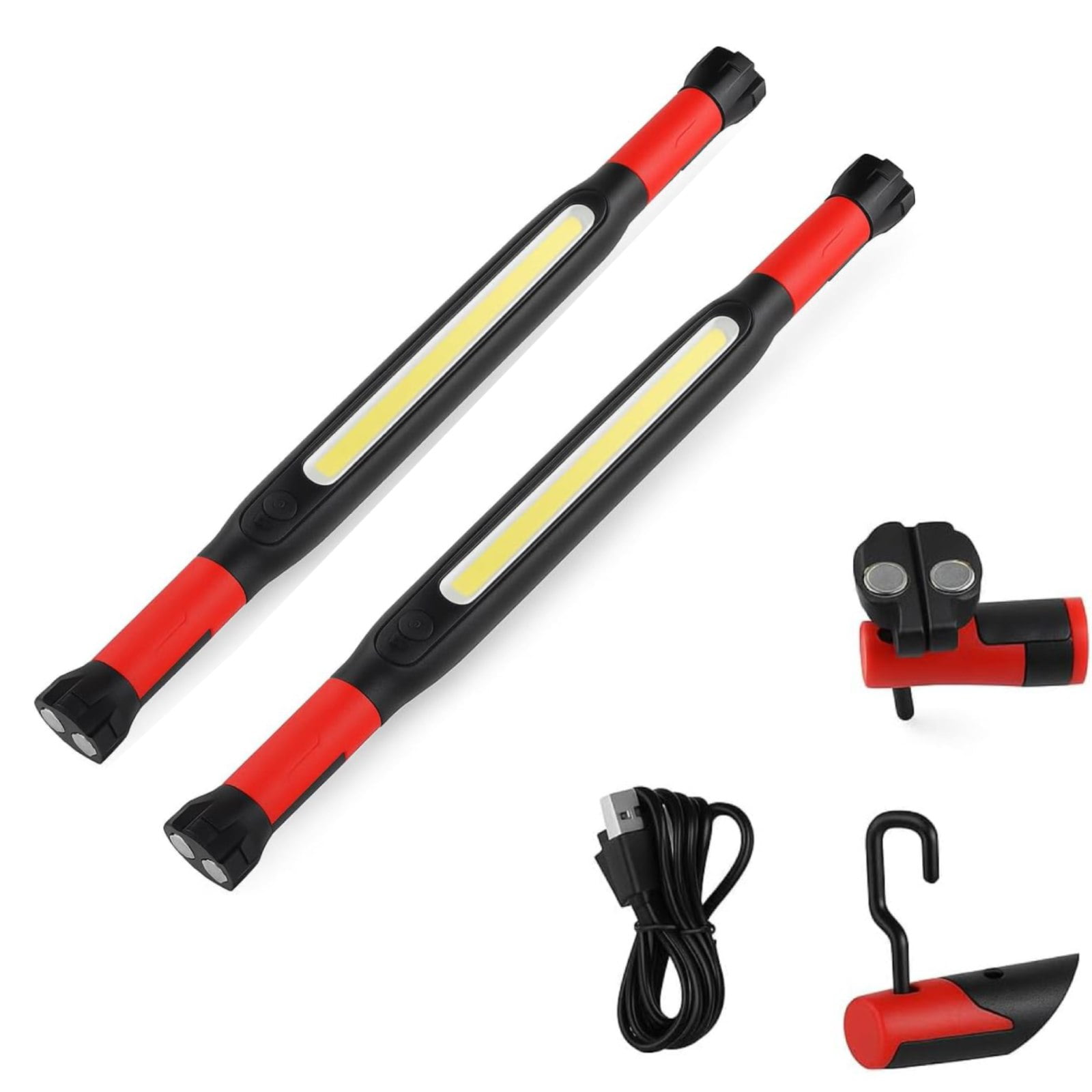 2 Pcs 2026 New Magnetic Work Light, Under Hood Work Home Light ...