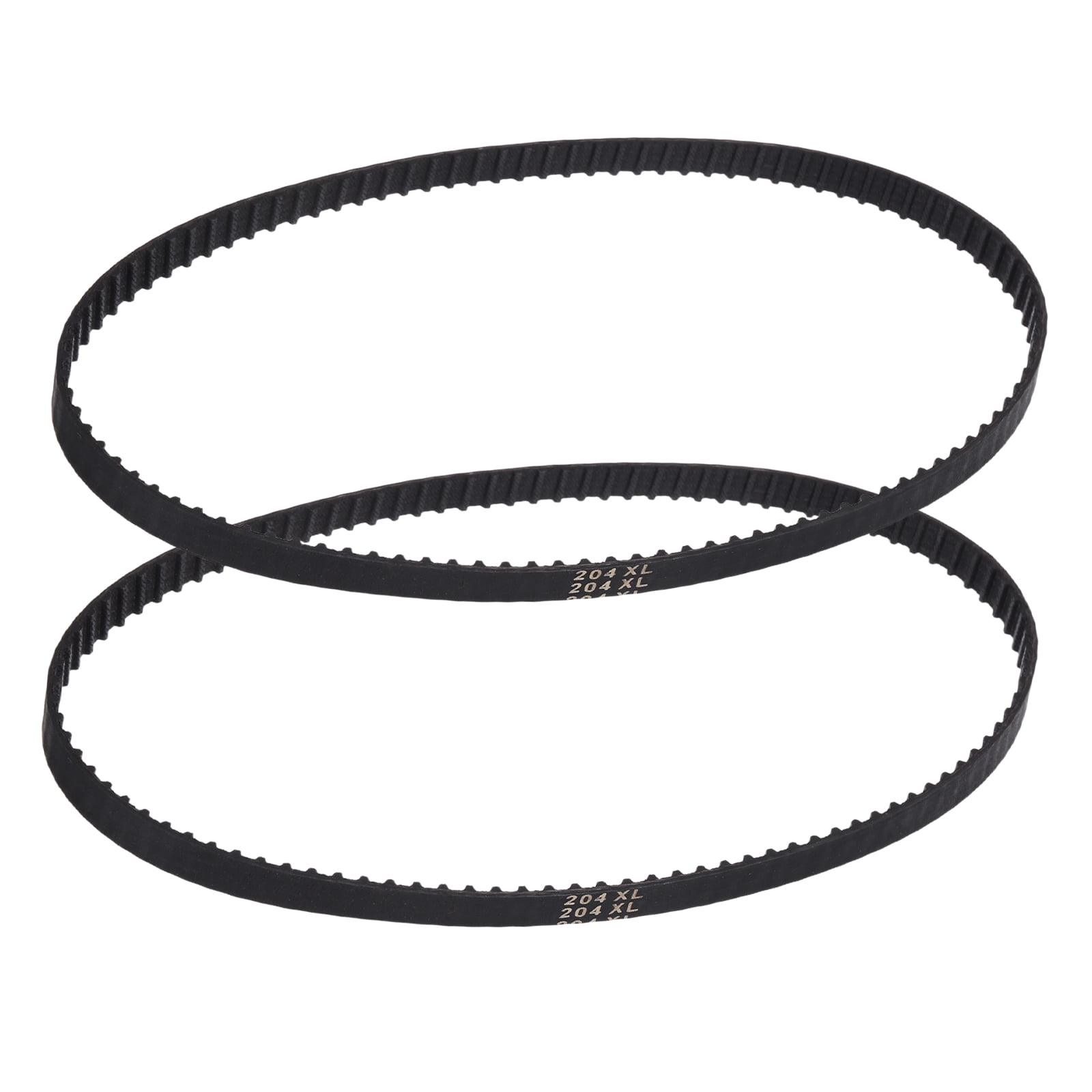 2 Pcs 204XL Rubber Timing Belt 102 Teeth Geared Belt 5.08mm Pitch x ...