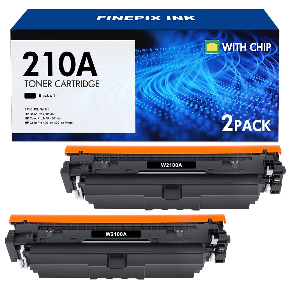 2 Pcs 210A Toner Cartridges Compatible for HP 210A W2100A Color ...