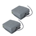 2 Pcs 220V Foot Switches with Short Circuits Prevention TFS-201 Foot ...