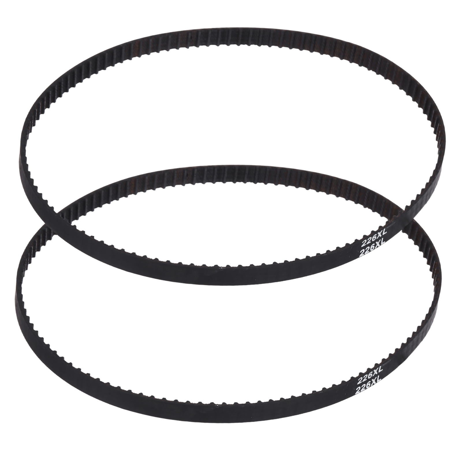 2 Pcs 226XL Rubber Timing Belt 113 Teeth Geared Belt 5.08mm Pitch x ...
