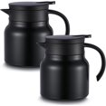 2 Pcs 27 oz Thermal Coffee Carafes for Keeping Hot/cold Stainless Steel ...