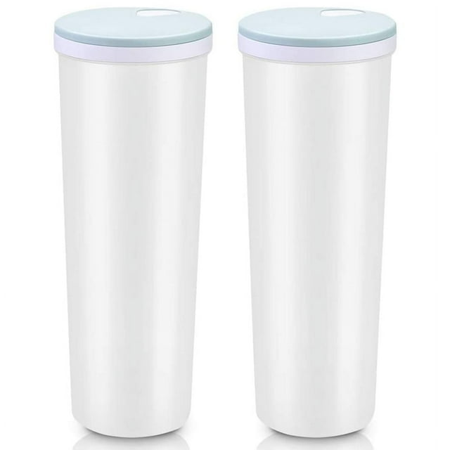 2 Pcs 2L Clear Spaghetti Pasta Storage Container with Adjustable Lid ...