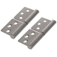 2 Pcs 3 Inch 360 Degree Rotating Window Door Flag Hinge & 100Pcs Flat ...