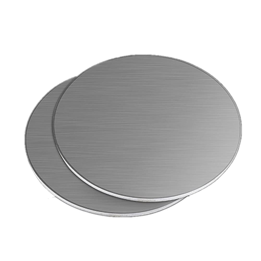 2 Pcs 304 Stainless Steel Round Plate, Diameter 100mm; thickness 2.5mm ...