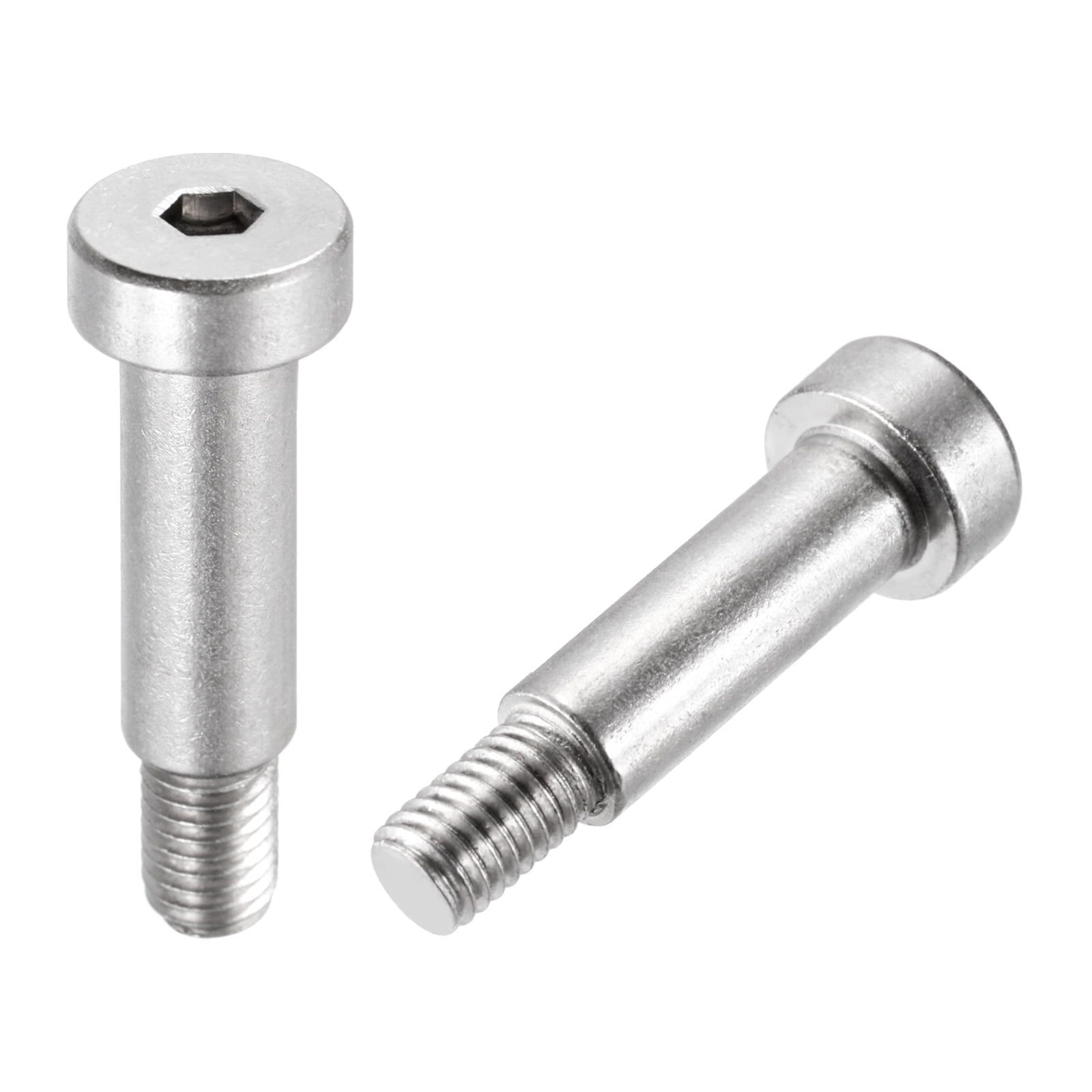 2 Pcs 304 Stainless Steel Shoulder Bolt 10mm Shoulder Dia 25mm Shoulder ...