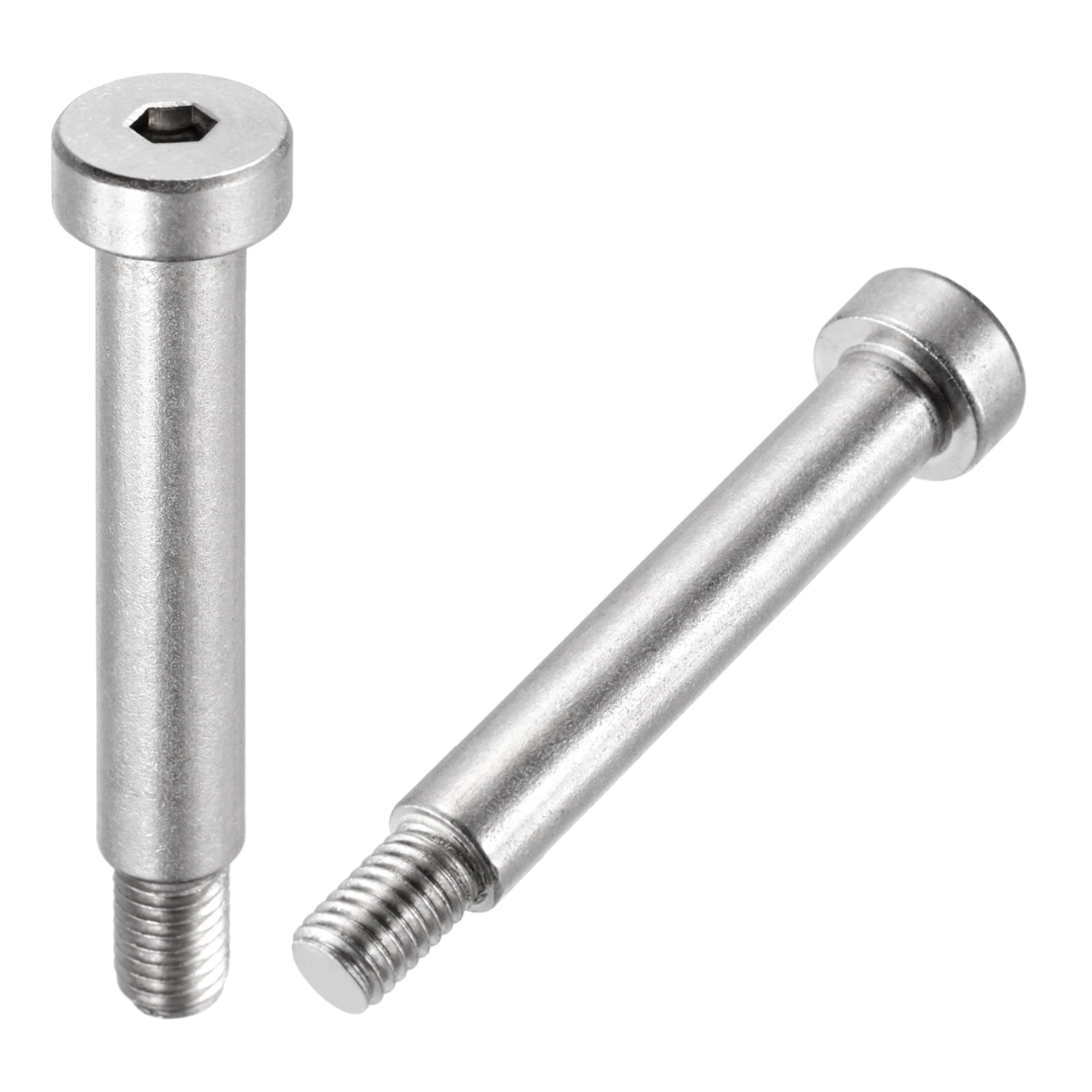 2 Pcs 304 Stainless Steel Shoulder Bolt 10mm Shoulder Dia 55mm Shoulder ...