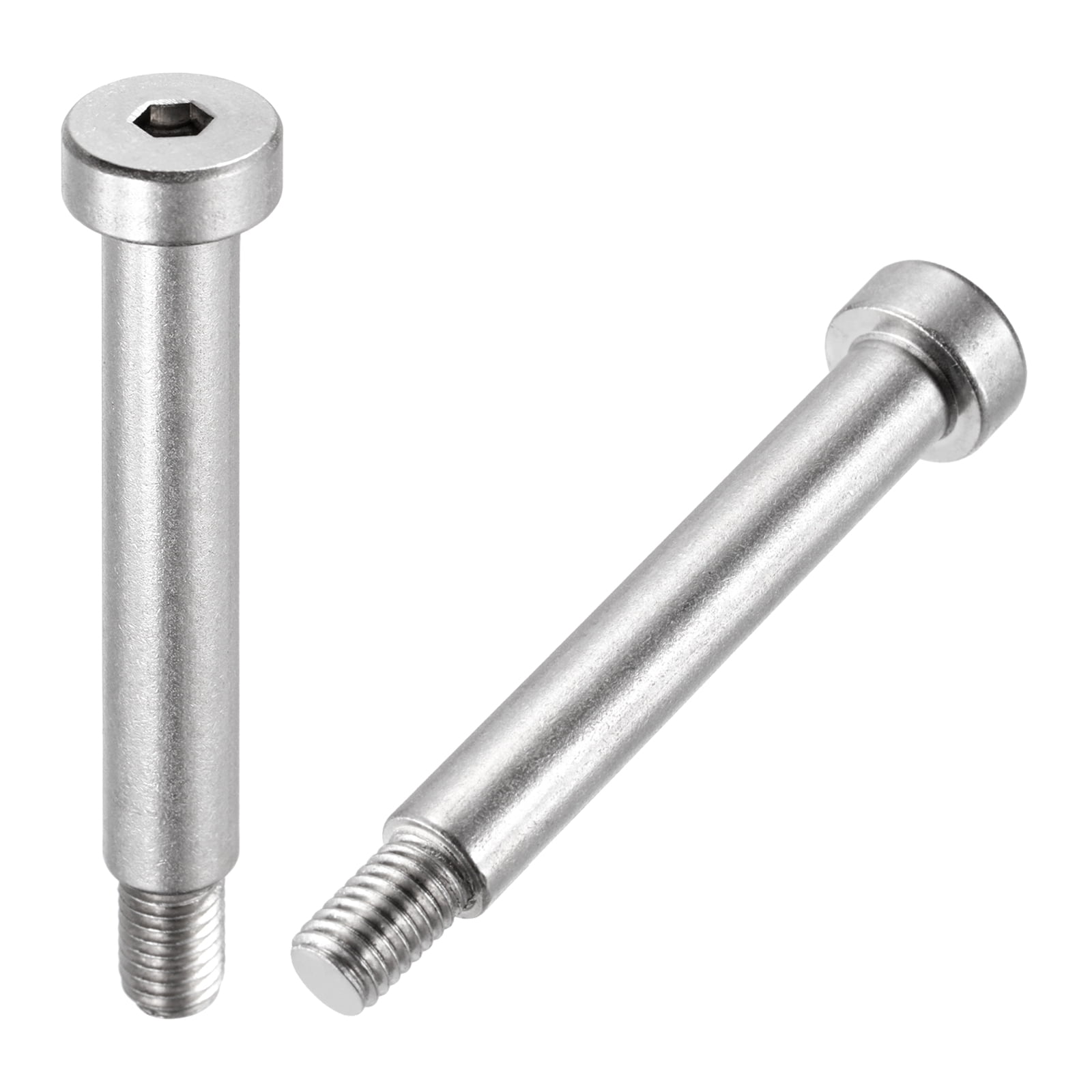 2 Pcs 304 Stainless Steel Shoulder Bolt 10mm Shoulder Dia 60mm Shoulder ...