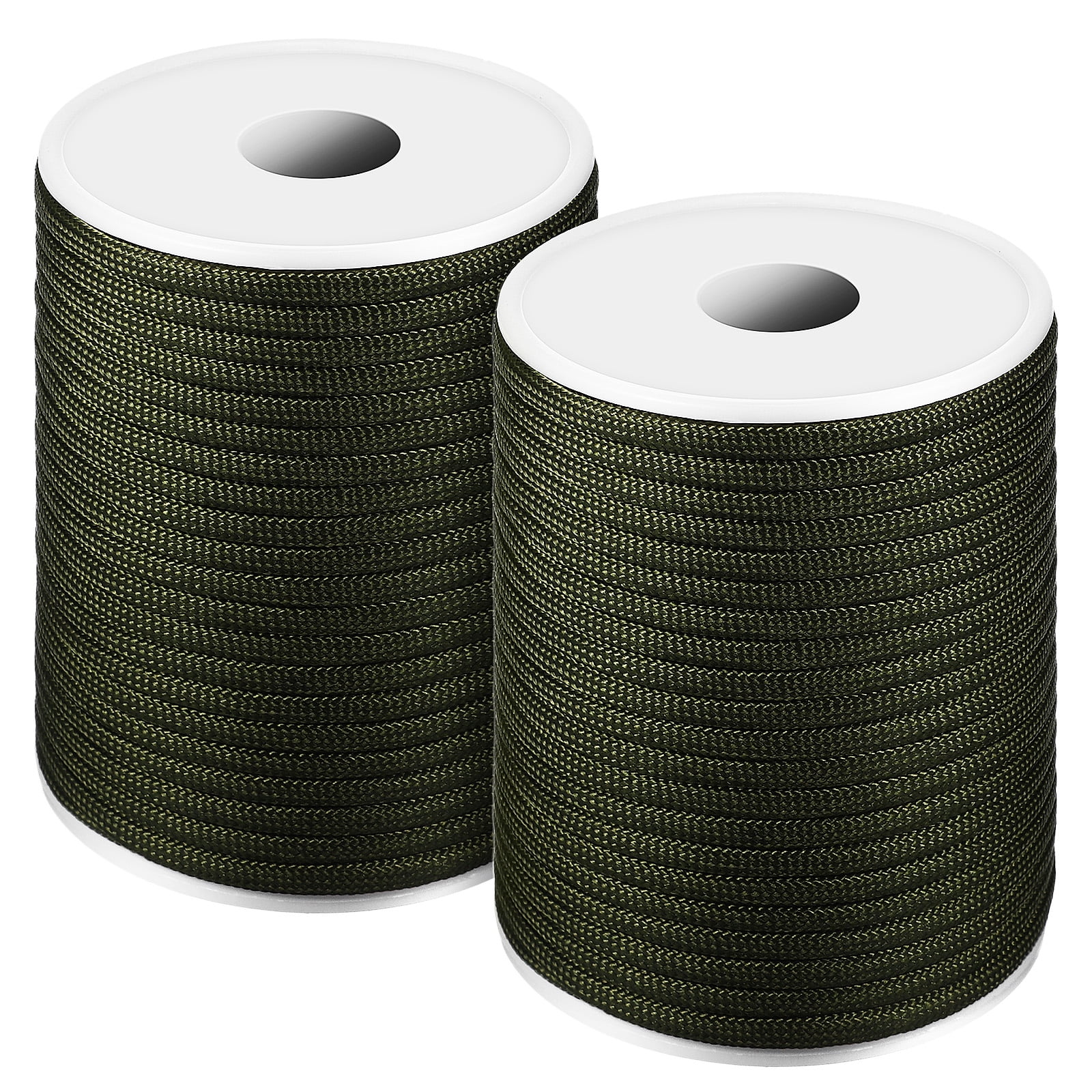 2 Pcs 30m Army Green 2pcs Tent Rope Outdoor Ropes Canopy to Weave ...