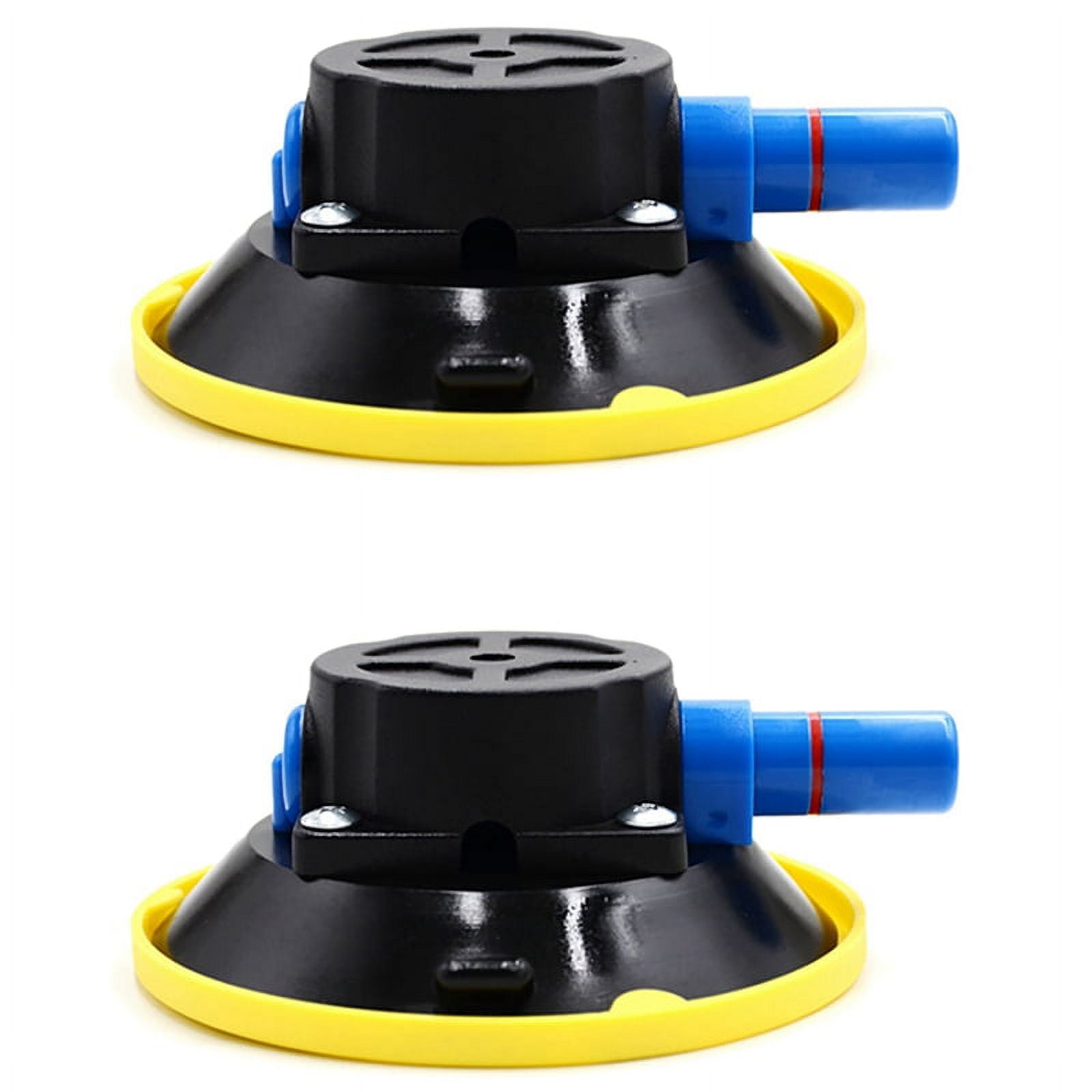 2 Pcs 4.5Inch 125mm Concave Vacuum Cup Heavy Duty Hand Pump Suction Cup ...