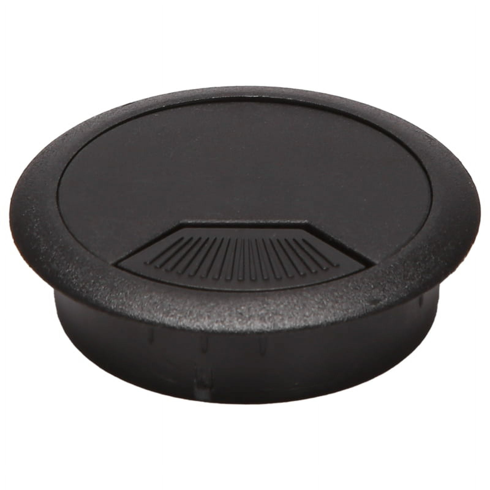 2 Pcs 50mm Diameter Desk Wire Cord Cable Grommets Hole Cover Black ...