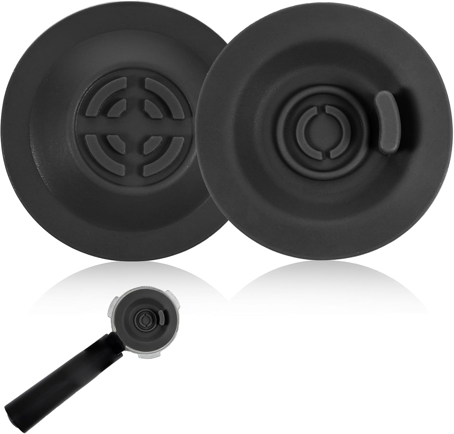 2 Pcs 54mm Cleaning Disc for Breville Espresso Machine, Silicone ...