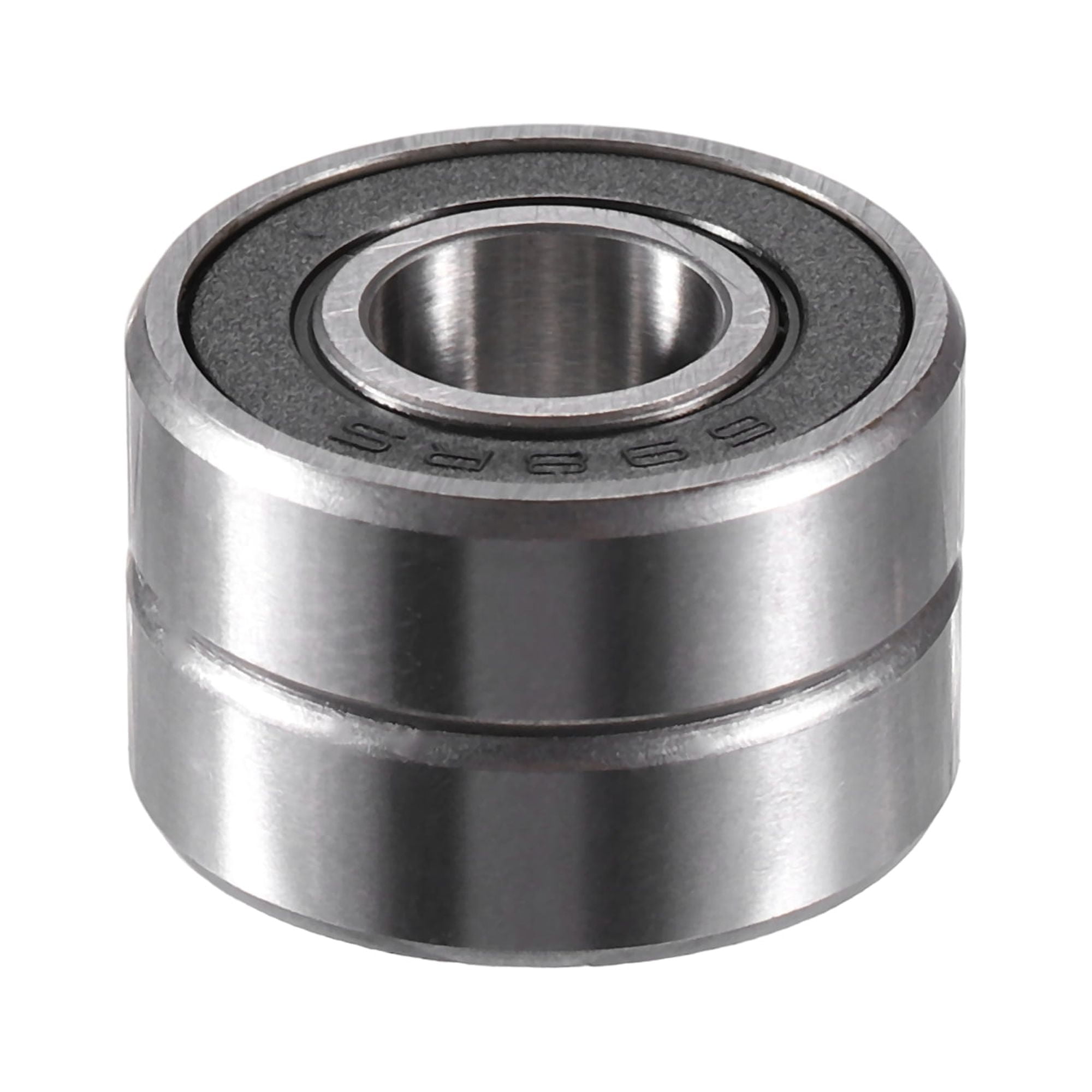 2 Pcs 698-2RS 8x19x6mm Double Rubber Sealed Single Row Deep Groove Ball ...