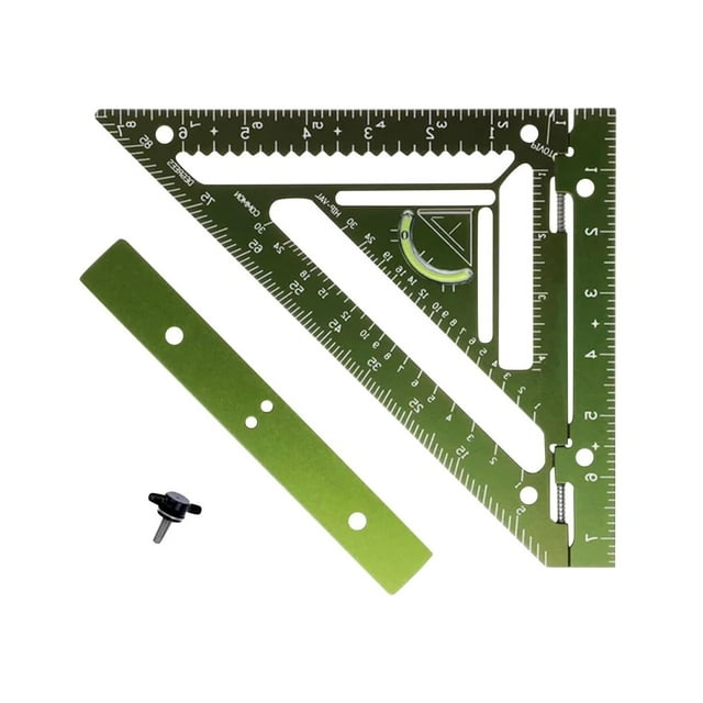 2 Pcs 7 Inch Innovative Framing Square Tool,Smart Square Speed Square ...