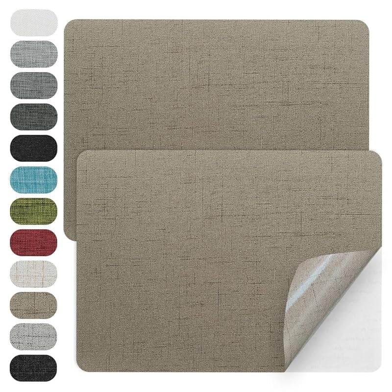 2 Pcs 8 x11 Inch Linen Repair Patches, Self-Adhesive Fabric Patch for ...