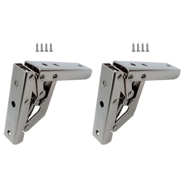 2 Pcs 90 Degree Folding Hinge Self-Supporting Hinges Carpentry Hinges ...